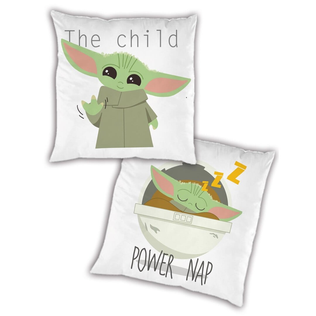Star Wars Mandalorian Grogu Power Nap Kids Throw Pillow - Walmart.com