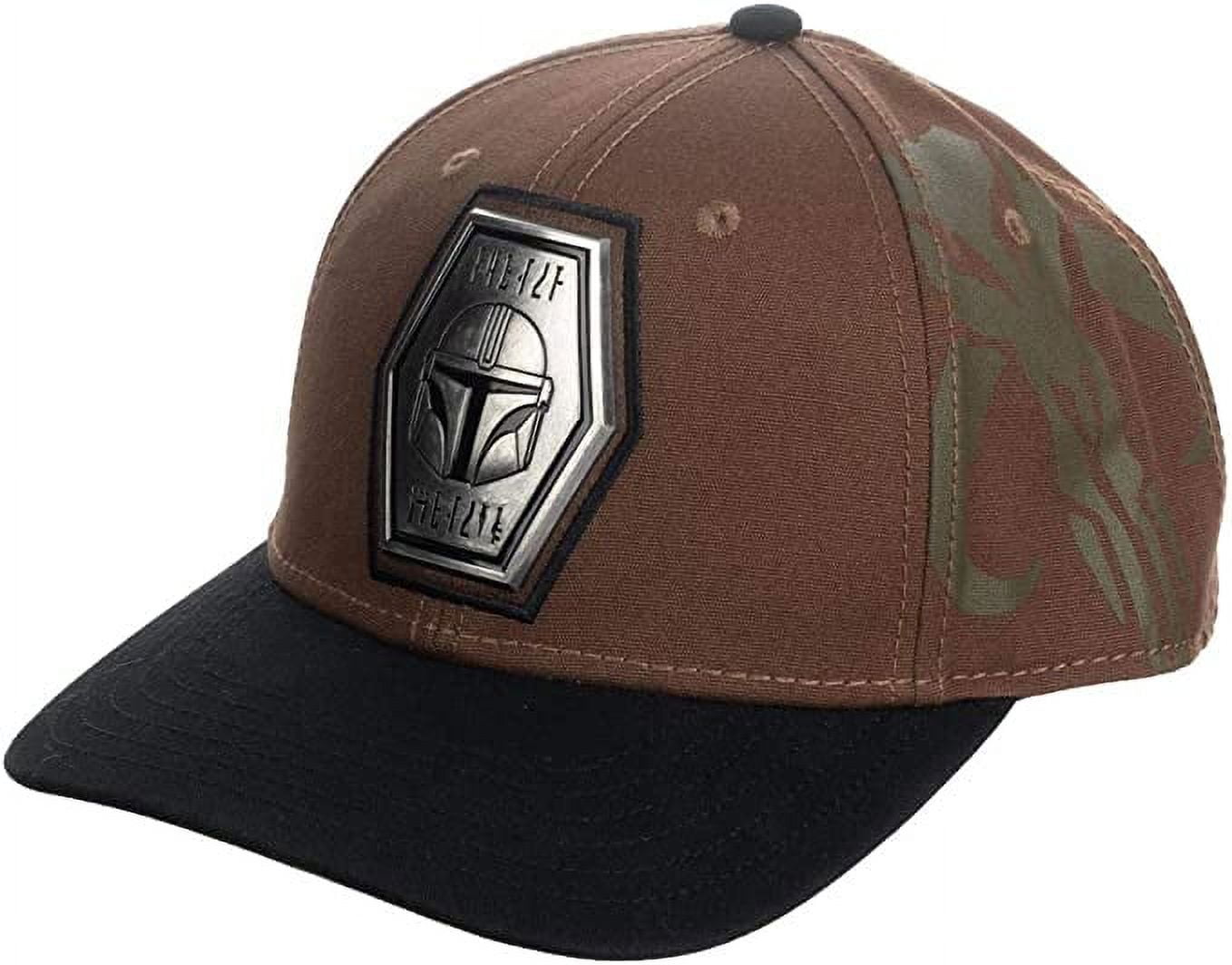 Star Wars Mandalorian Grogu Pre-Curved Snapback Hat - Walmart.com