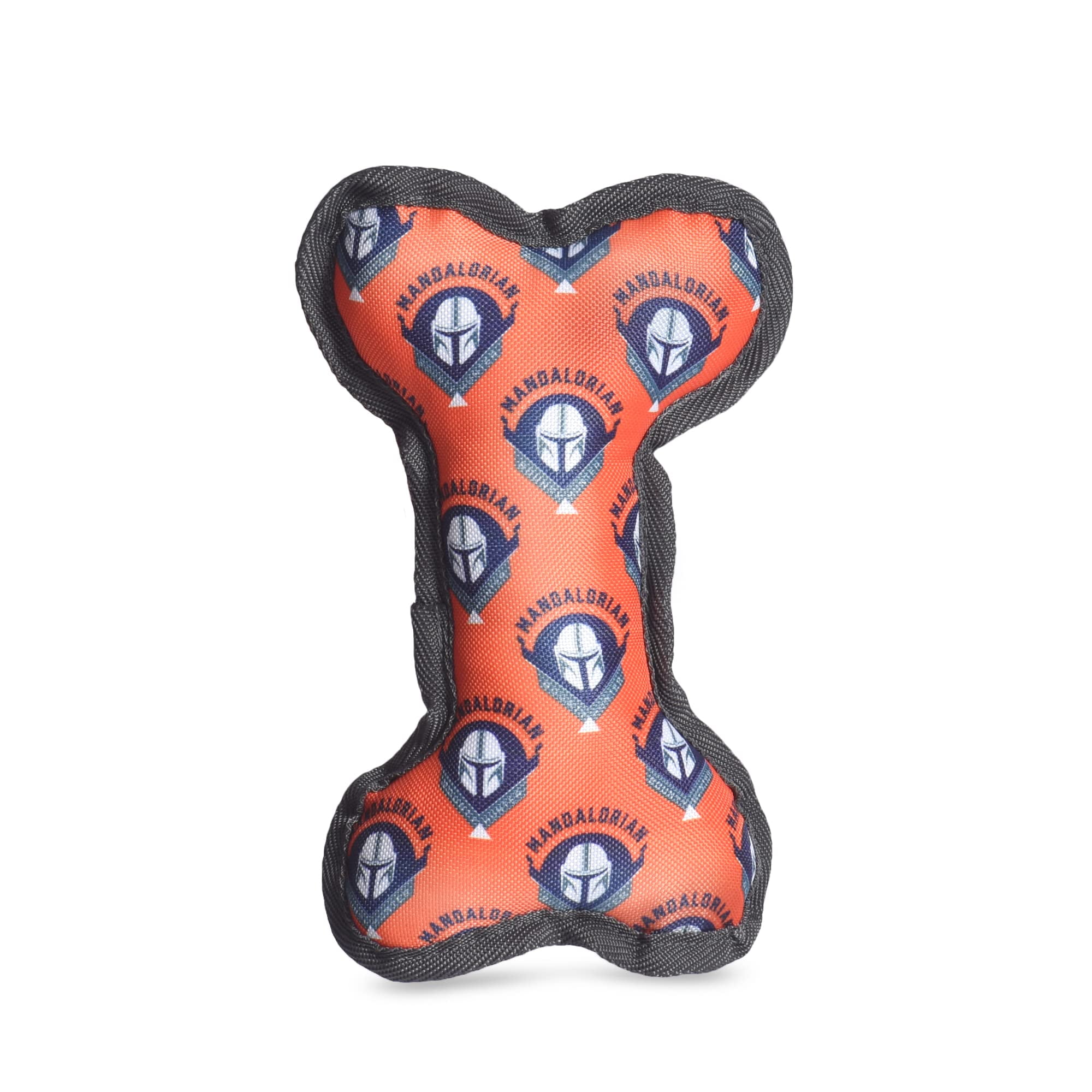 Star Wars The Mandalorian: Mando Oxford Bone Squeak Toy Dog Toy From ...
