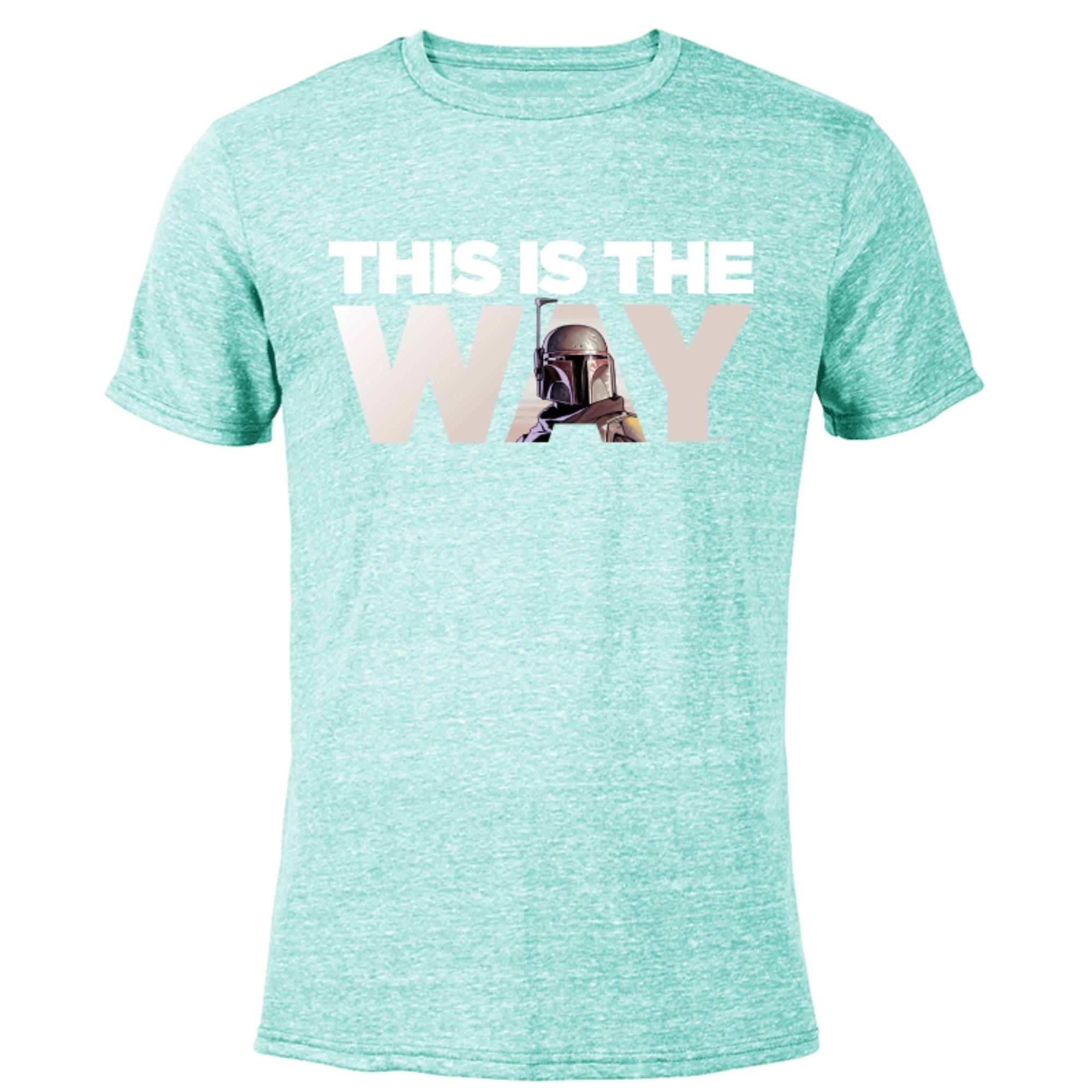 Star Wars Mandalorian Mando This Is The Way - Short Sleeve Blended T ...