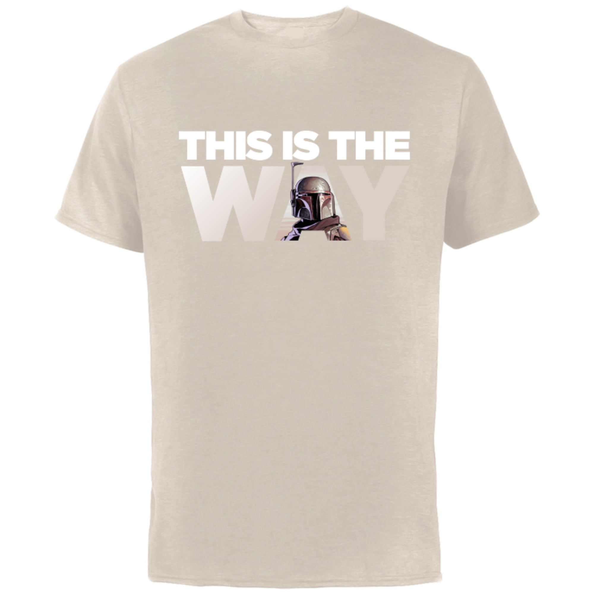 Star Wars Mandalorian Mando This Is The Way - Short Sleeve Cotton T ...