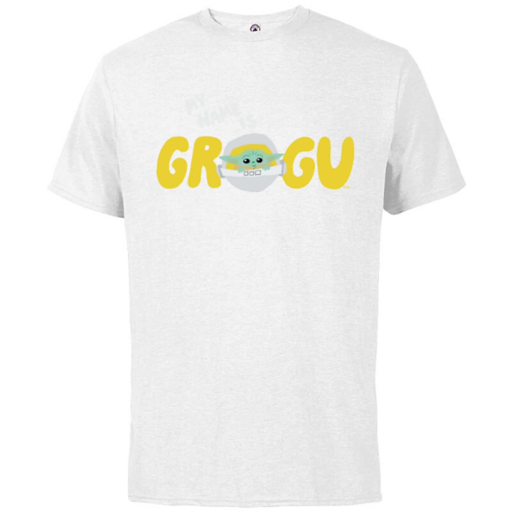Star Wars Mandalorian My Name is Grogu Cartoon - Short Sleeve Cotton T ...