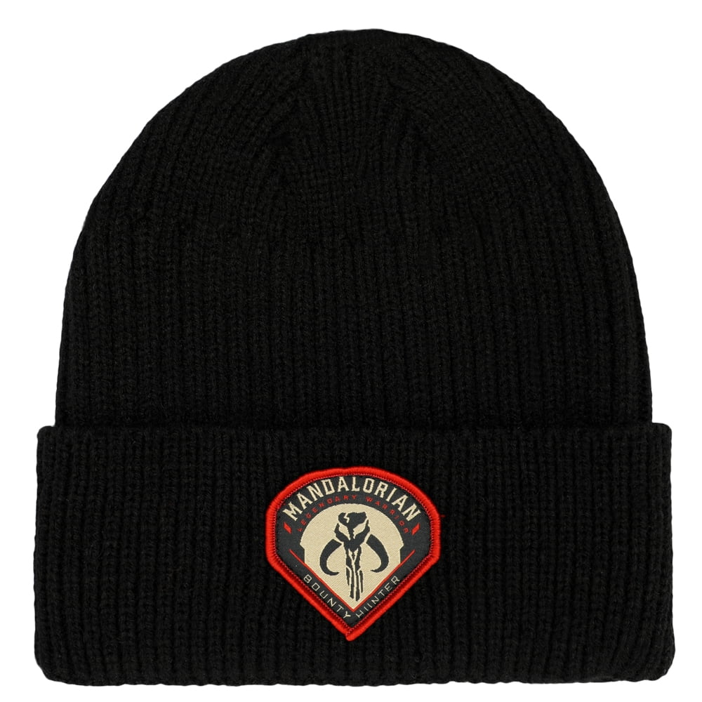 Star Wars Mandalorian Patch Beanie - Walmart.com