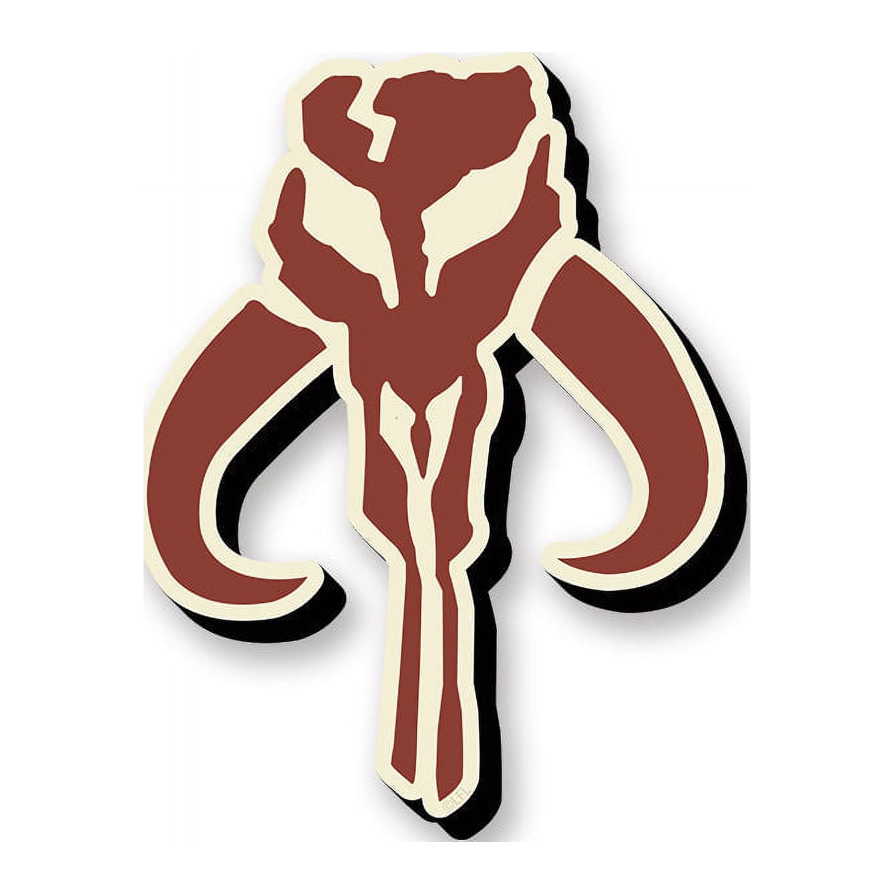 Star Wars Mandalorian Symbol Funky Chunky Magnet - Walmart.com
