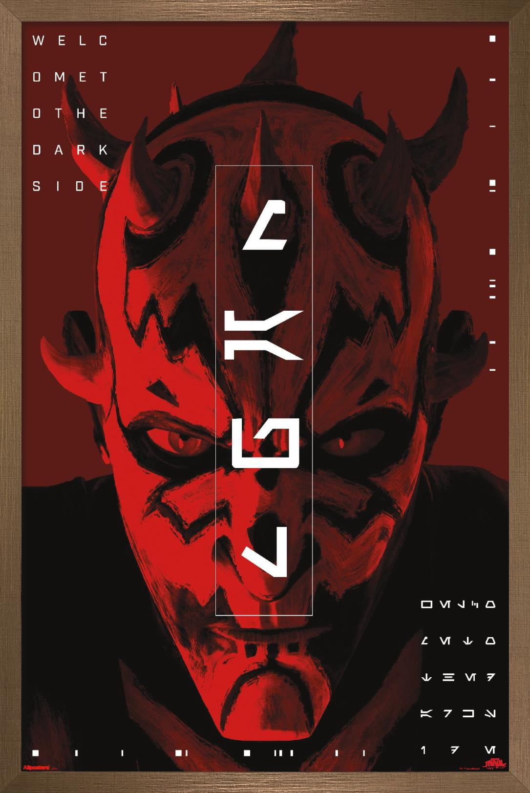 Star Wars: Maul Shadow Lord (2026) - Sith Glyphs Wall Poster, 22.375" x ...