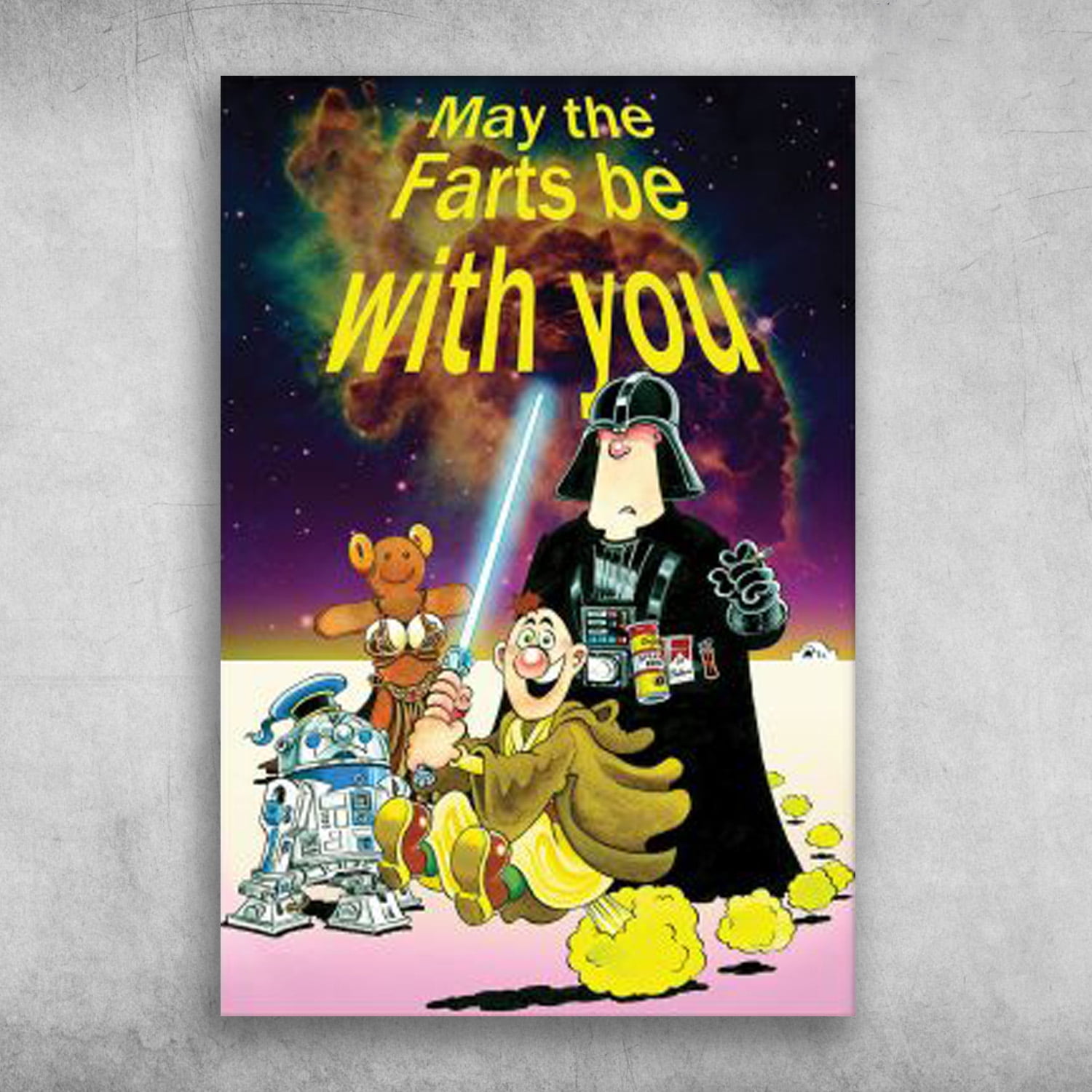 Star Wars - May The Farts Be With You 11 x 17 Inch Poster - Walmart.com