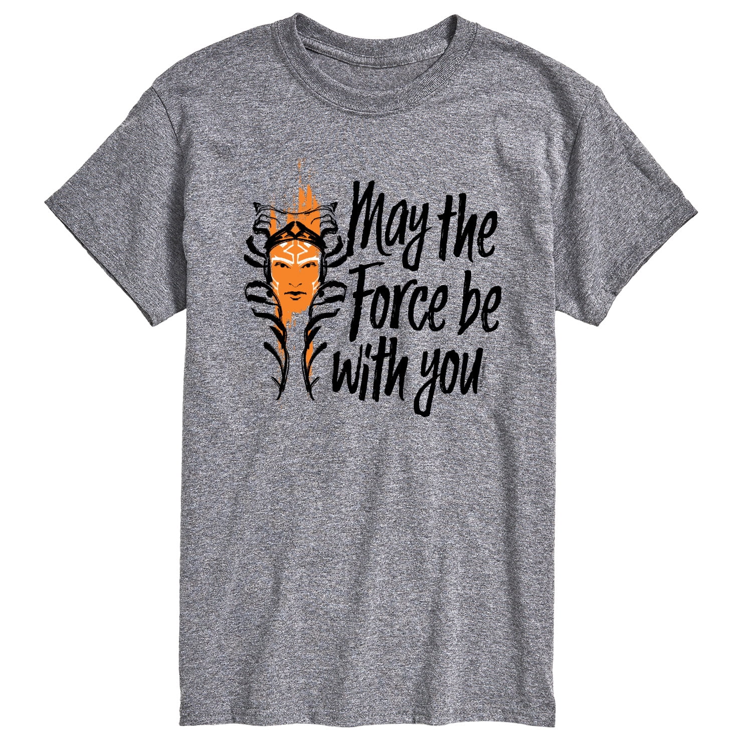 Star Wars - May The Force Be With You - Men's Short Sleeve Graphic T ...