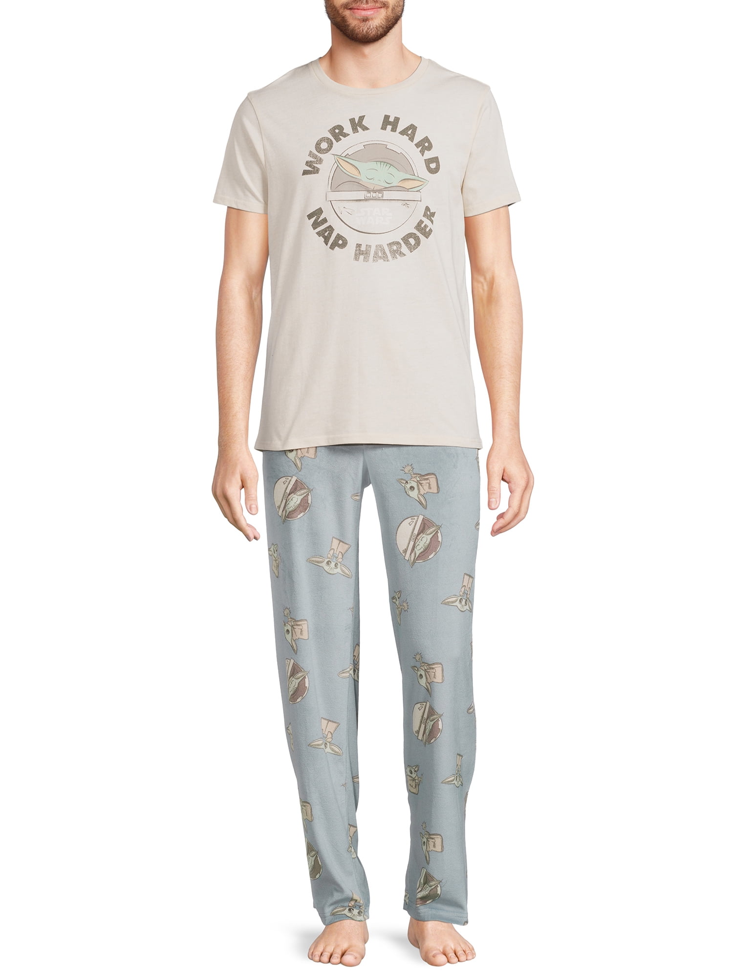 Star Wars Men's Mandalorian Grogu Sleep Set, 2-Piece - Walmart.com