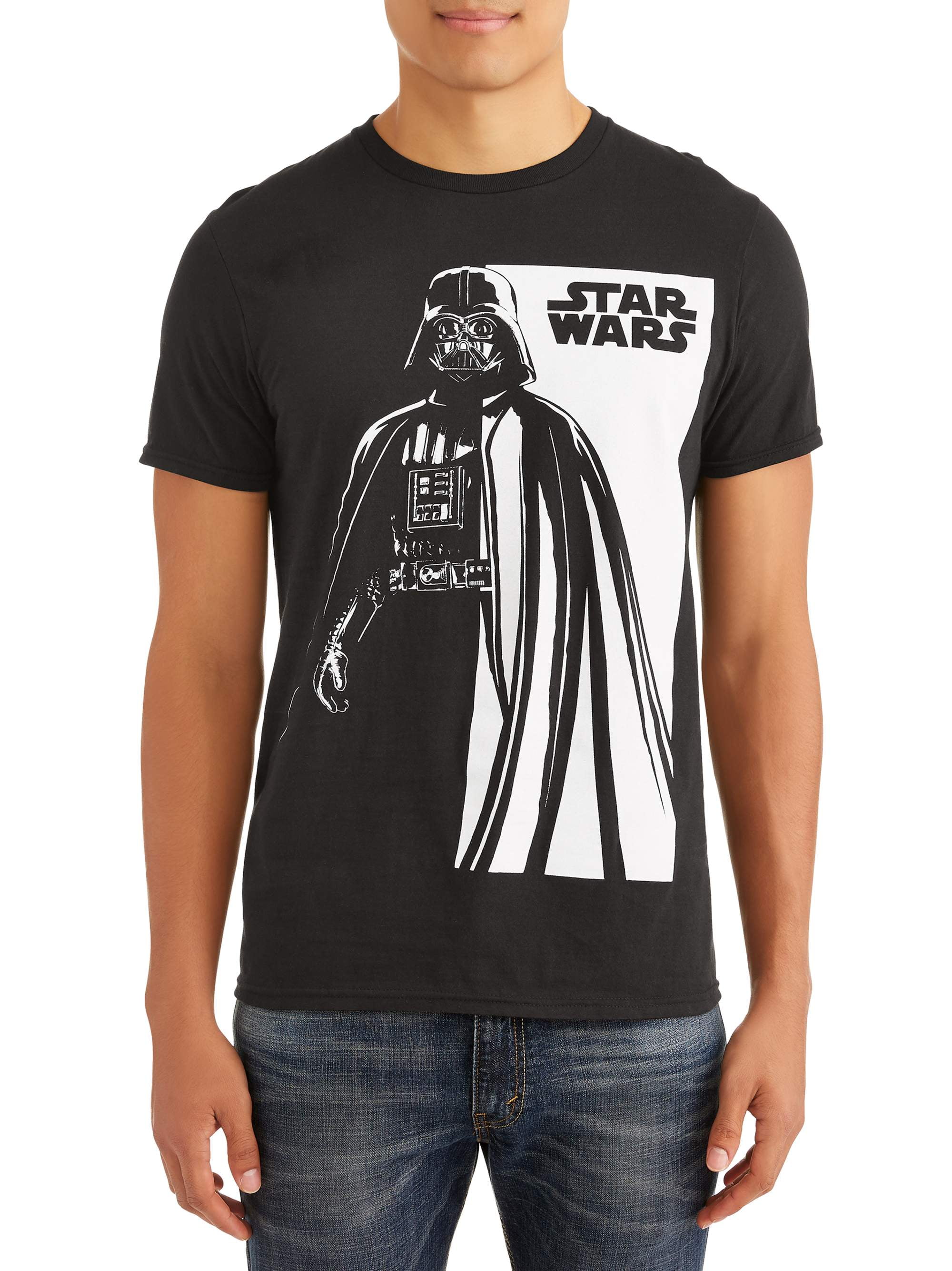 Star Wars men's Vader T-Shirt - Graphic Tee - Walmart.com