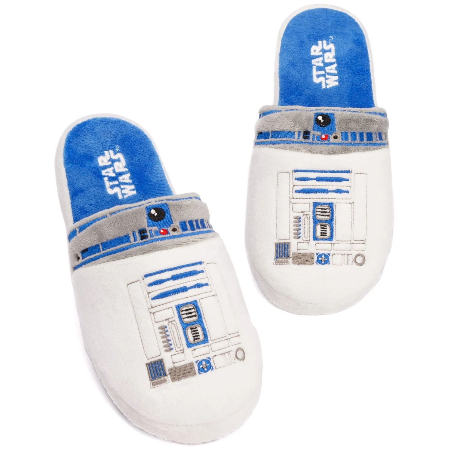 Star Wars Mens R2-D2 Slippers - Walmart.com