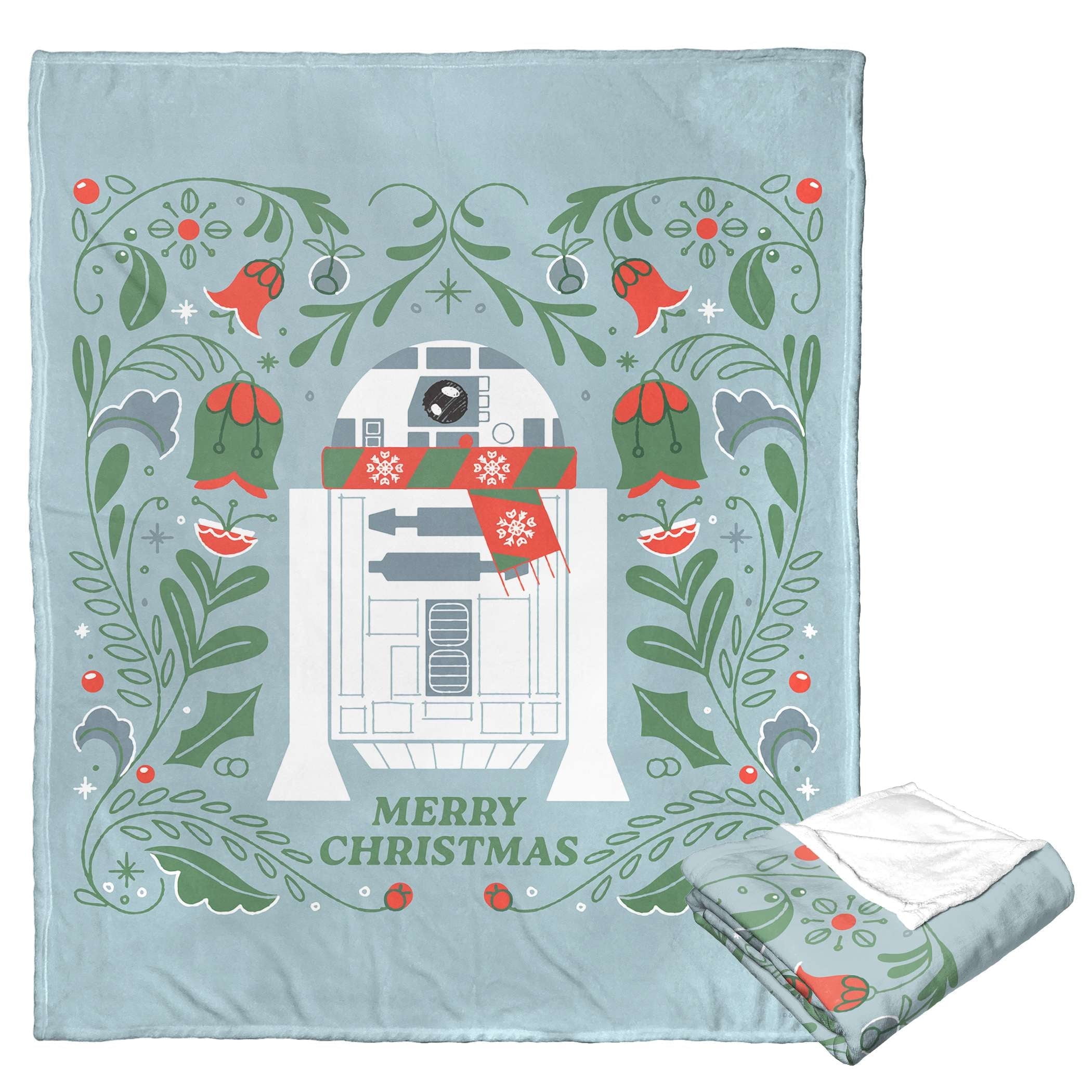 Star Wars Merry R2 D2 Kids Silk Touch Throw Blanket - Walmart.com