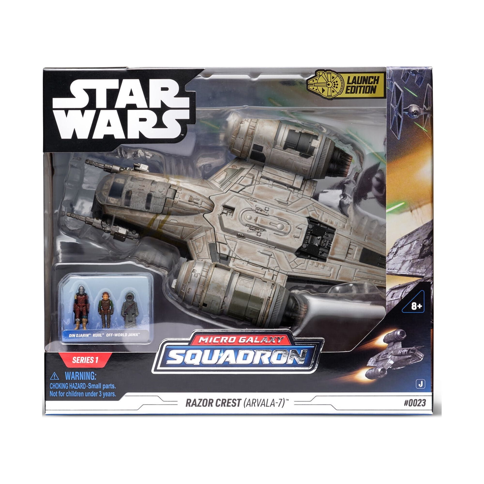 Star Wars Micro Galaxy Squadron Razor Crest - 7 inch Starship Class ...