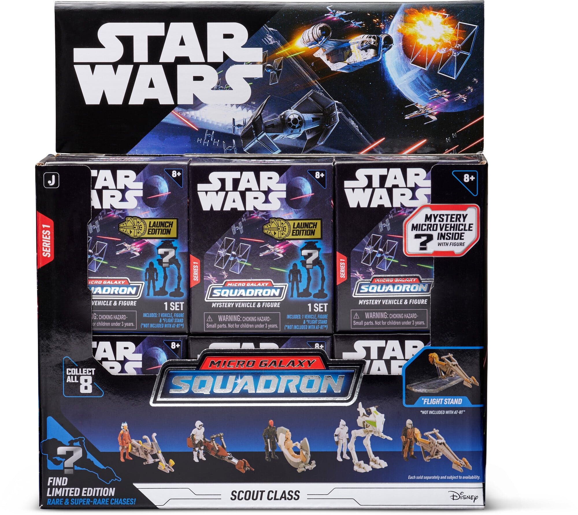 Star Wars Micro Galaxy Squadron Scout Class Mystery Packs - Assorted 2. ...
