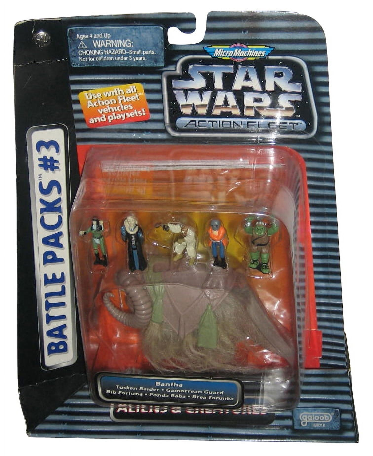 Star Wars Micro Machines Bantha Battle Packs #3 Figure Toy Set ...
