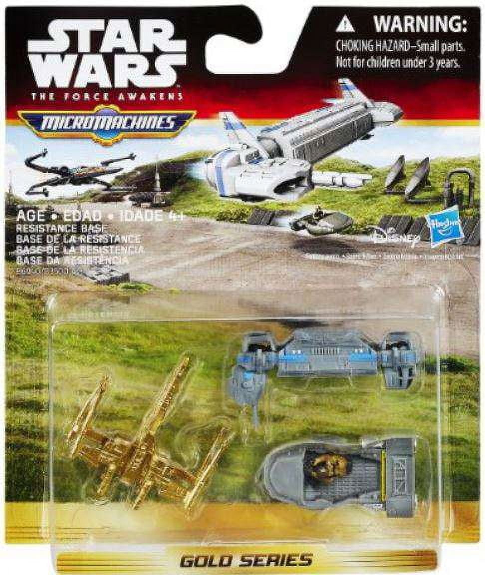 Star Wars Micro Machines Gold Series Resistance Base Vehicle 3-Pack ...