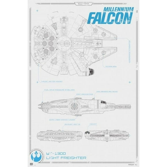Millennium Falcon Blueprint