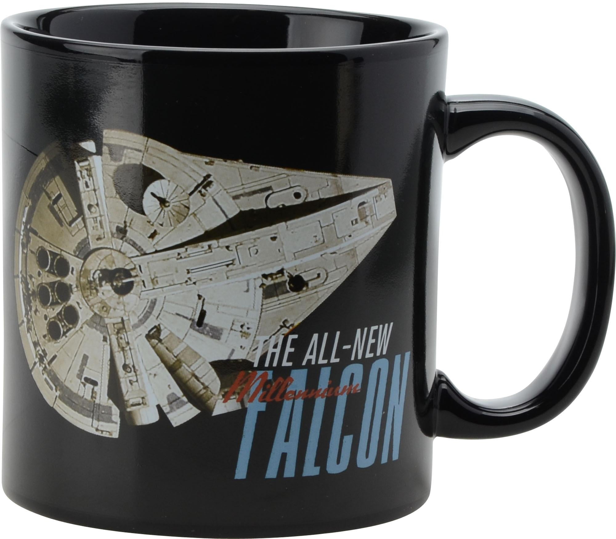 Star Wars Millennium Falcon Heat Reactive 20oz. Ceramic Mug - Walmart.com