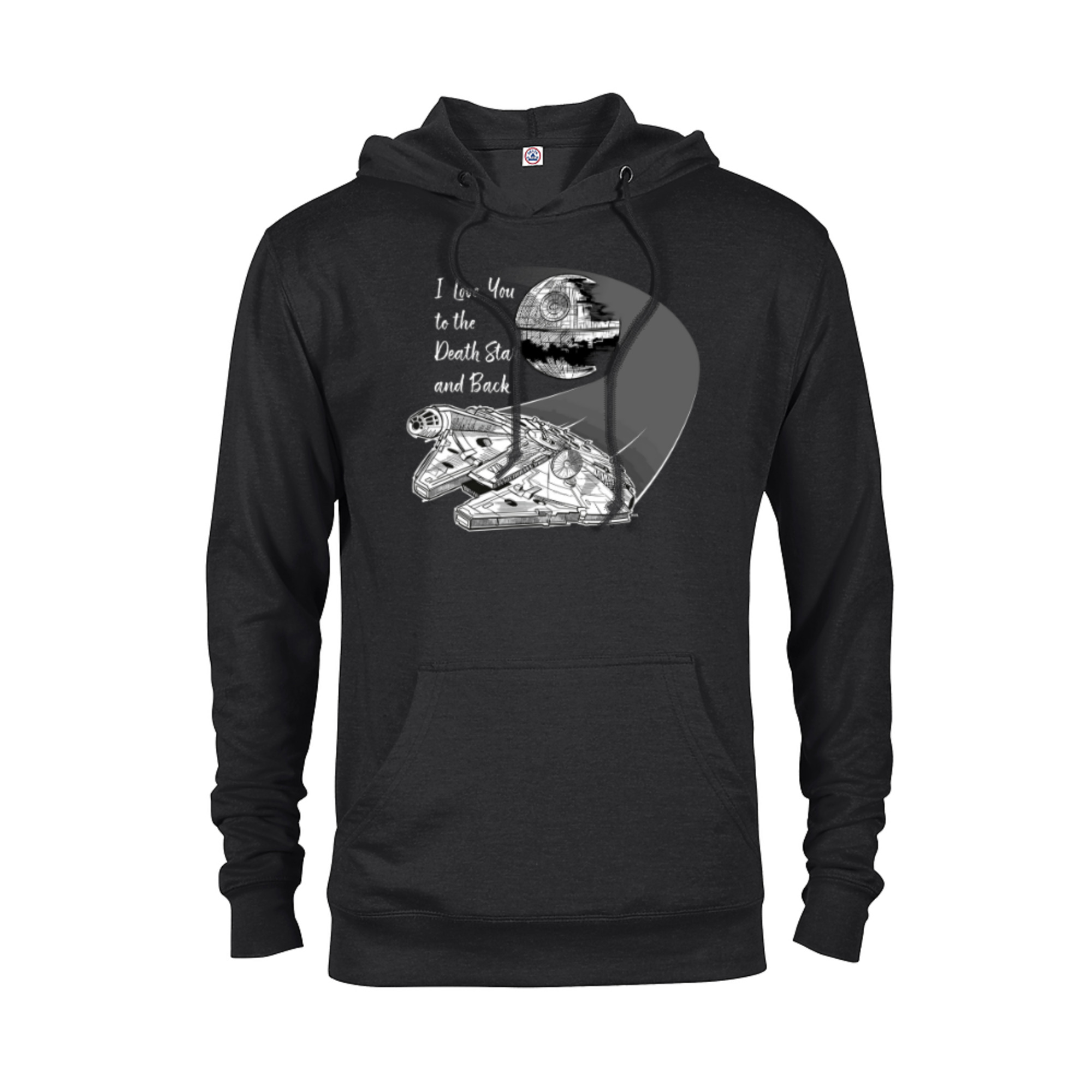 Star Wars Millennium Falcon I Love You Valentine’s Wedding - Pullover ...