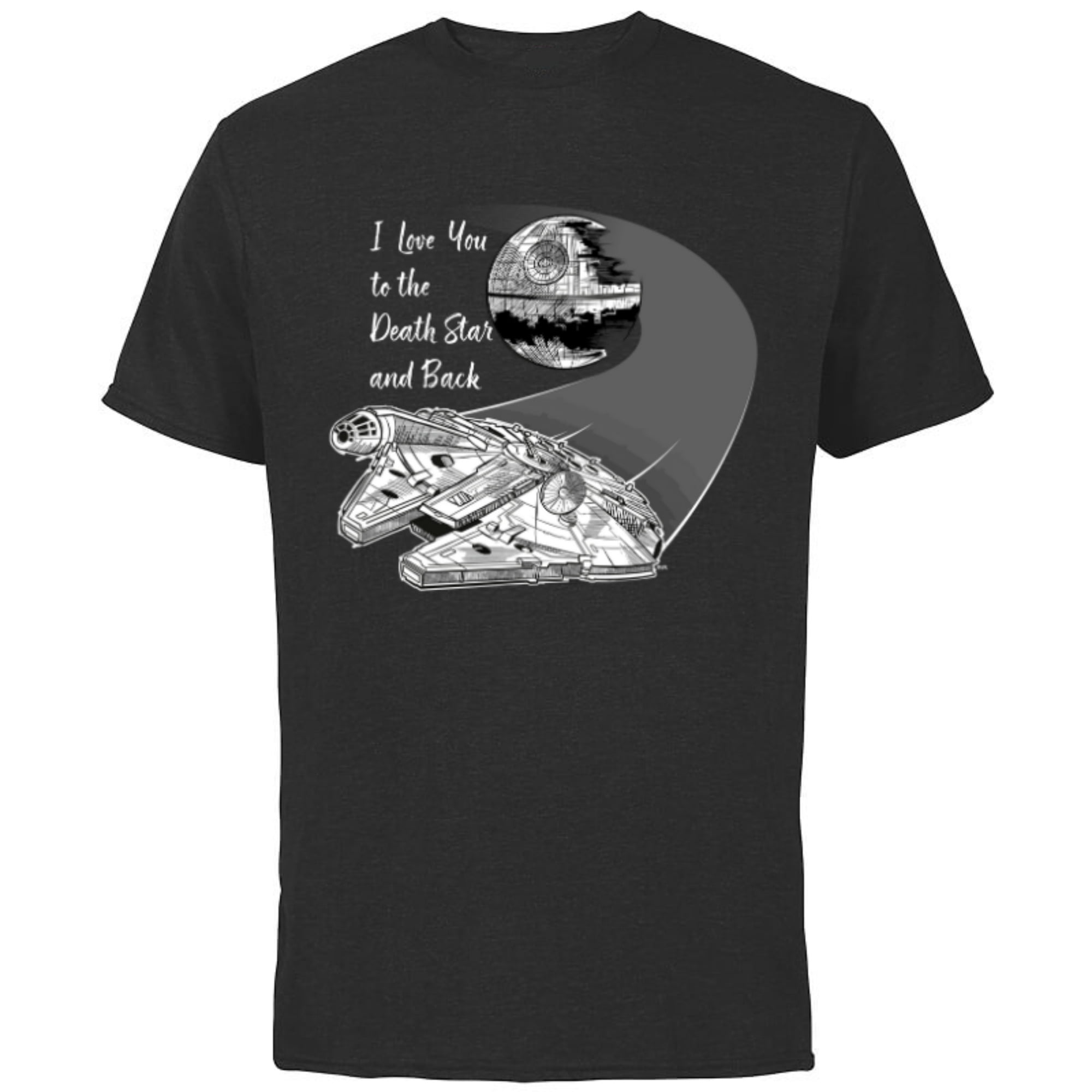 Star Wars Millennium Falcon I Love You Valentine’s Wedding - Short ...