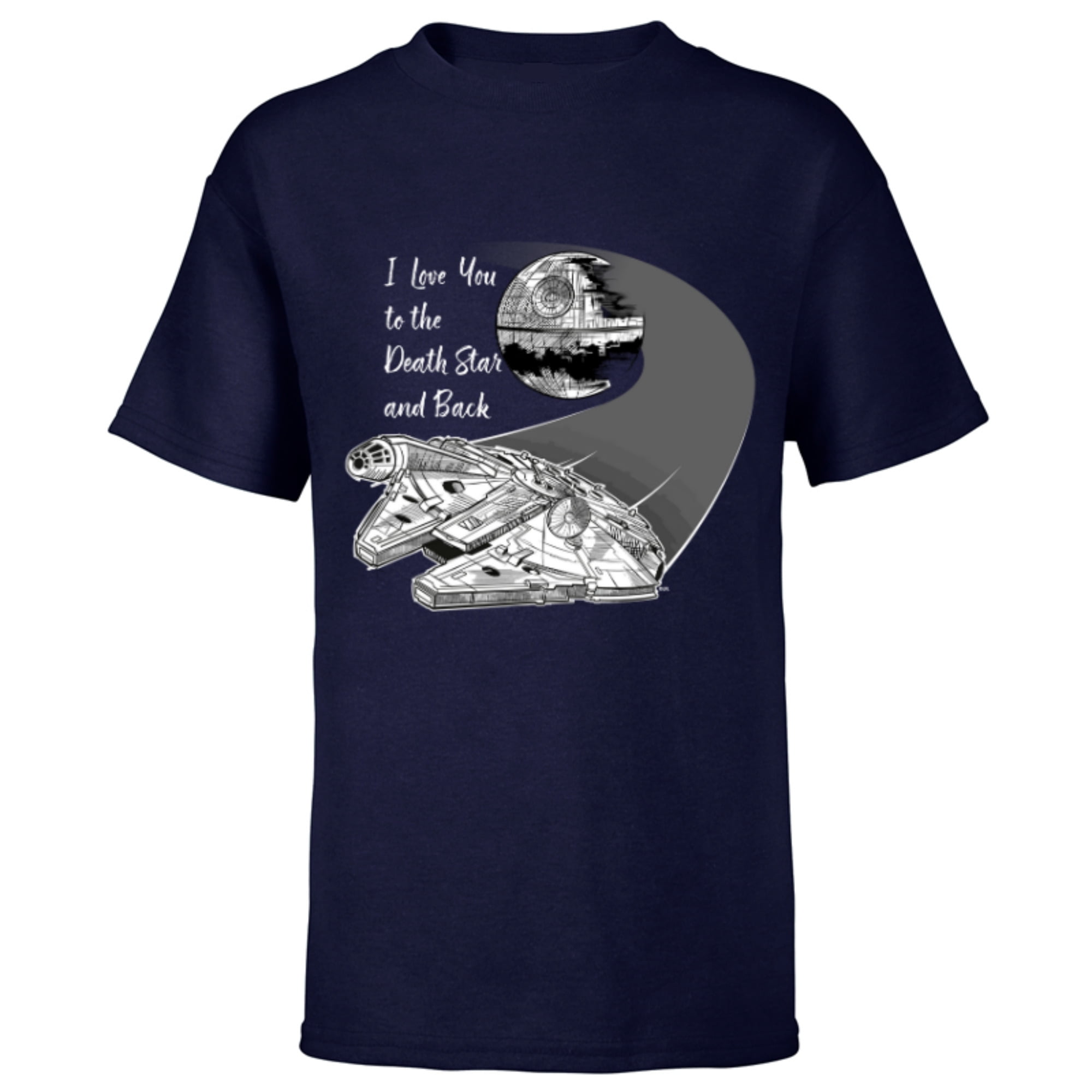 Star Wars Millennium Falcon I Love You Valentine’s Wedding - Short ...