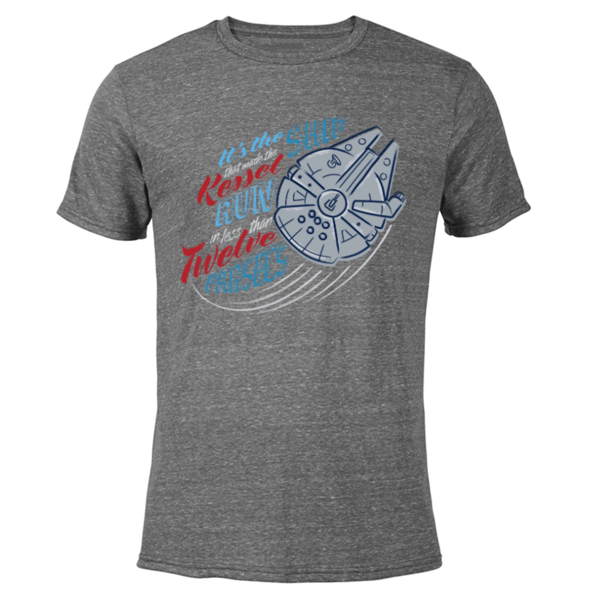 Star Wars Millennium Falcon Kessel Run in 12 Parsecs USA - Short Sleeve ...