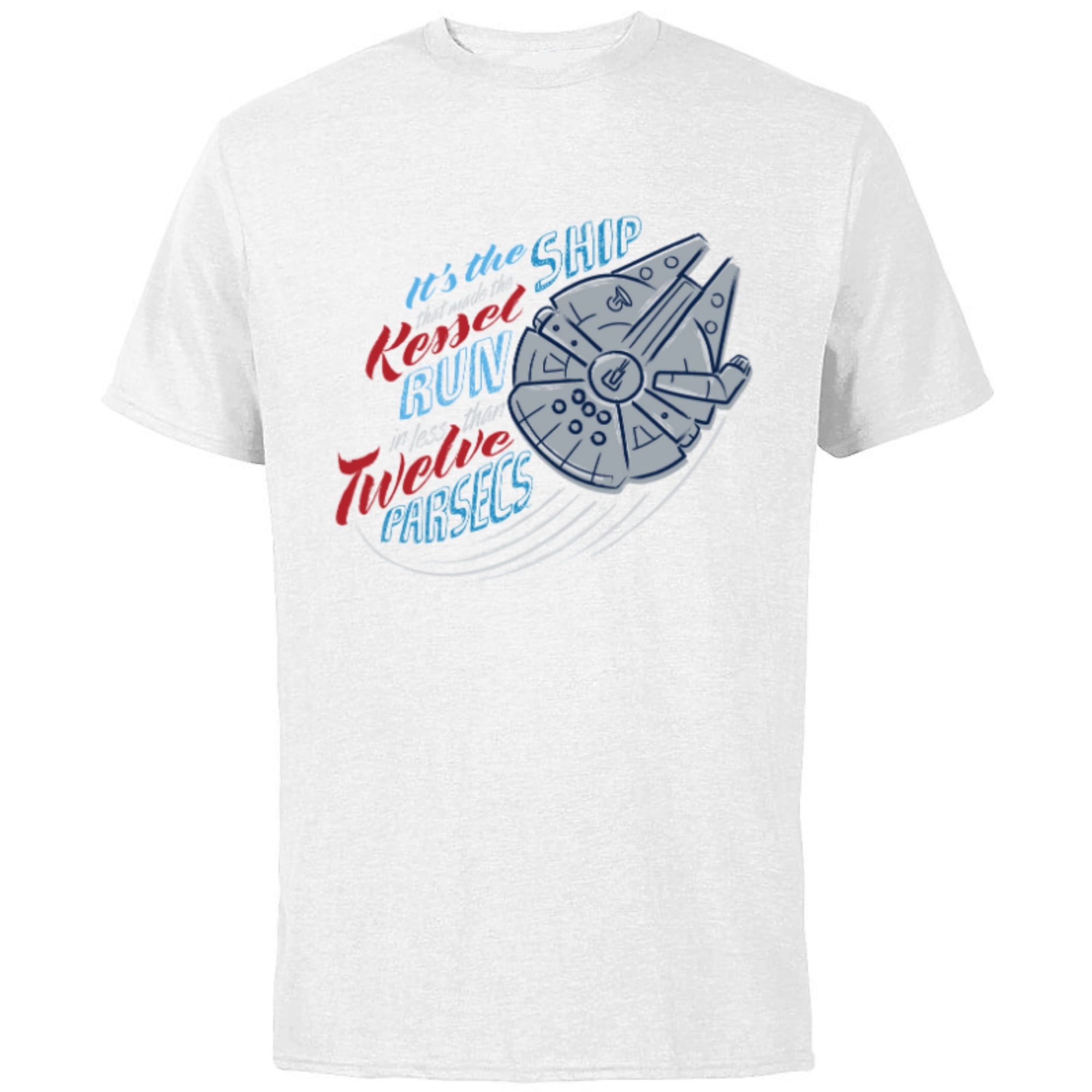 Star Wars Millennium Falcon Kessel Run in 12 Parsecs USA - Short Sleeve ...