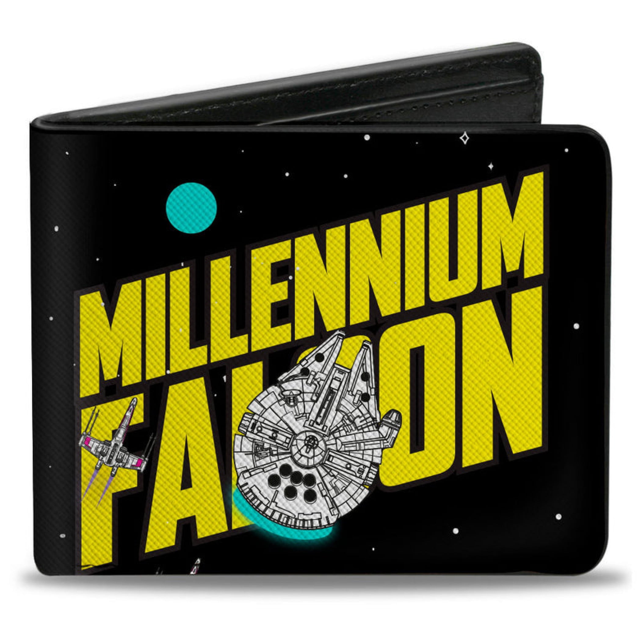 Star Wars Millennium Falcon Retro Design Bi-Fold Wallet - Walmart.com