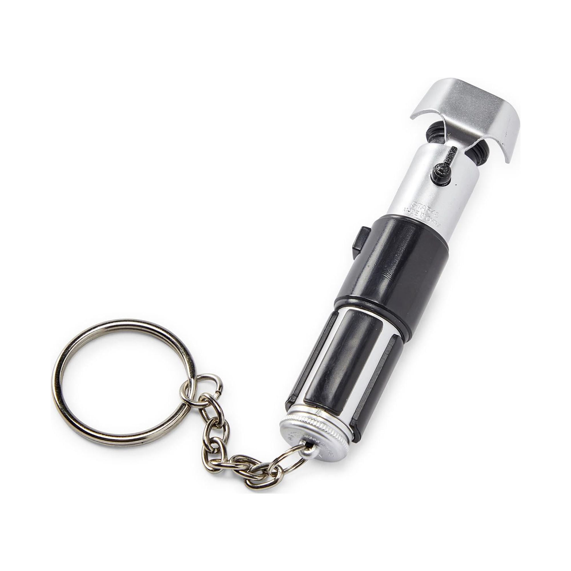 Star Wars Mini Lightsaber Flashlight Key Chain: Yoda - Walmart.com