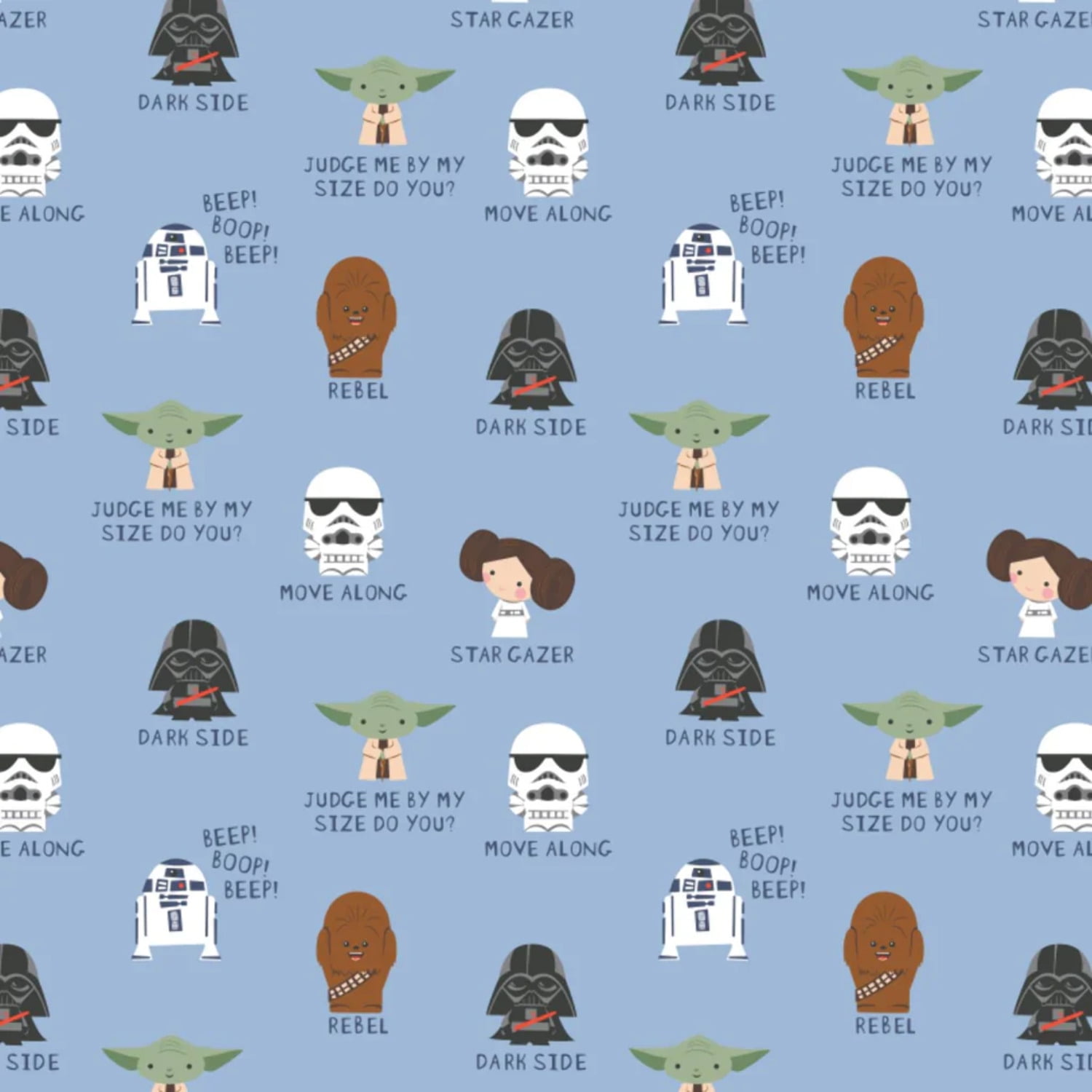 Star Wars Mini Rebel Flannel Fabric - Walmart Business Supplies