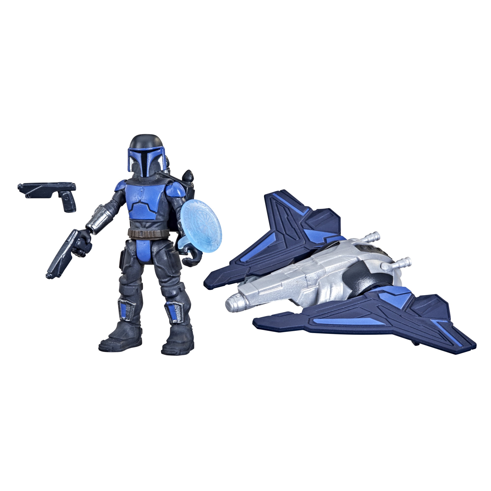 Star Wars Mandalorian Trooper Action Figure, 2.5-Inch, Jetpack, Mayhem ...