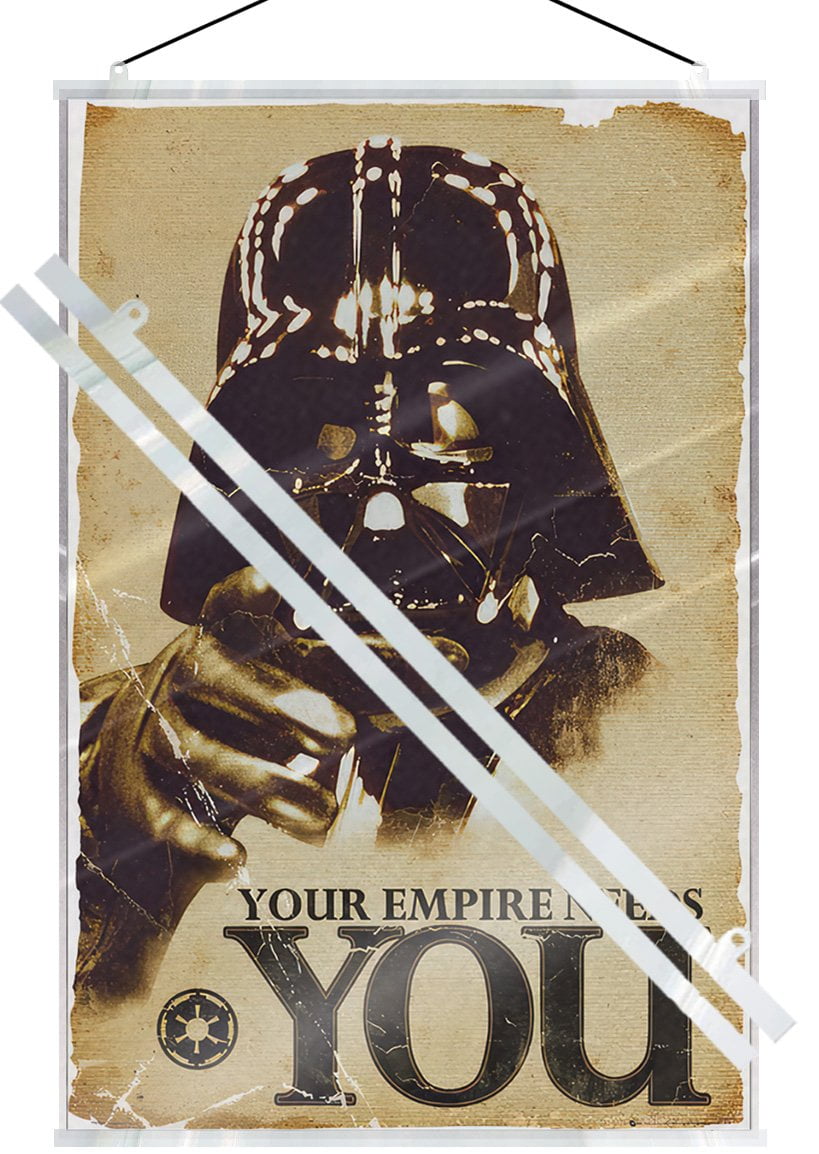 Star Wars - Movie Poster (Darth Vader: Your Empire Needs You) (Size: 24 ...