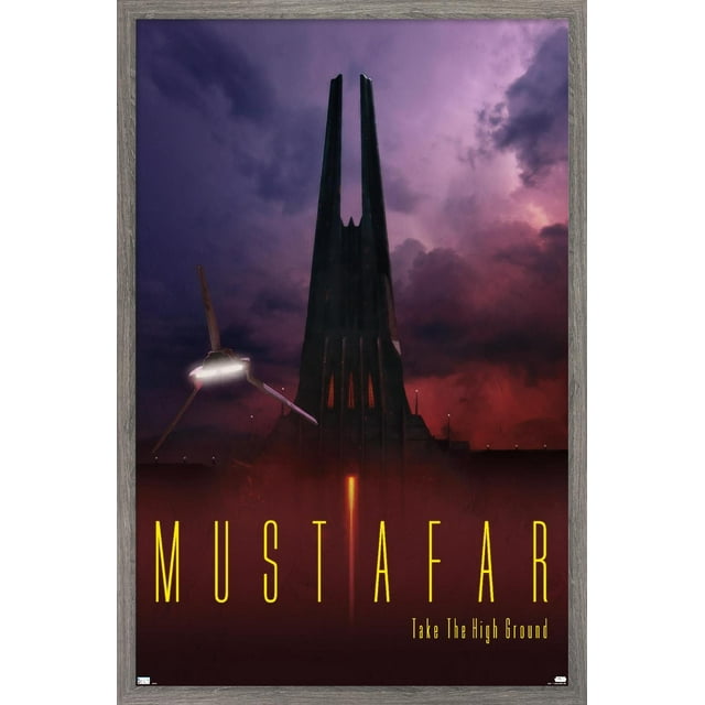 Star Wars: Mustafar - Visit Mustafar by Russell Walks 23 Wall Poster ...
