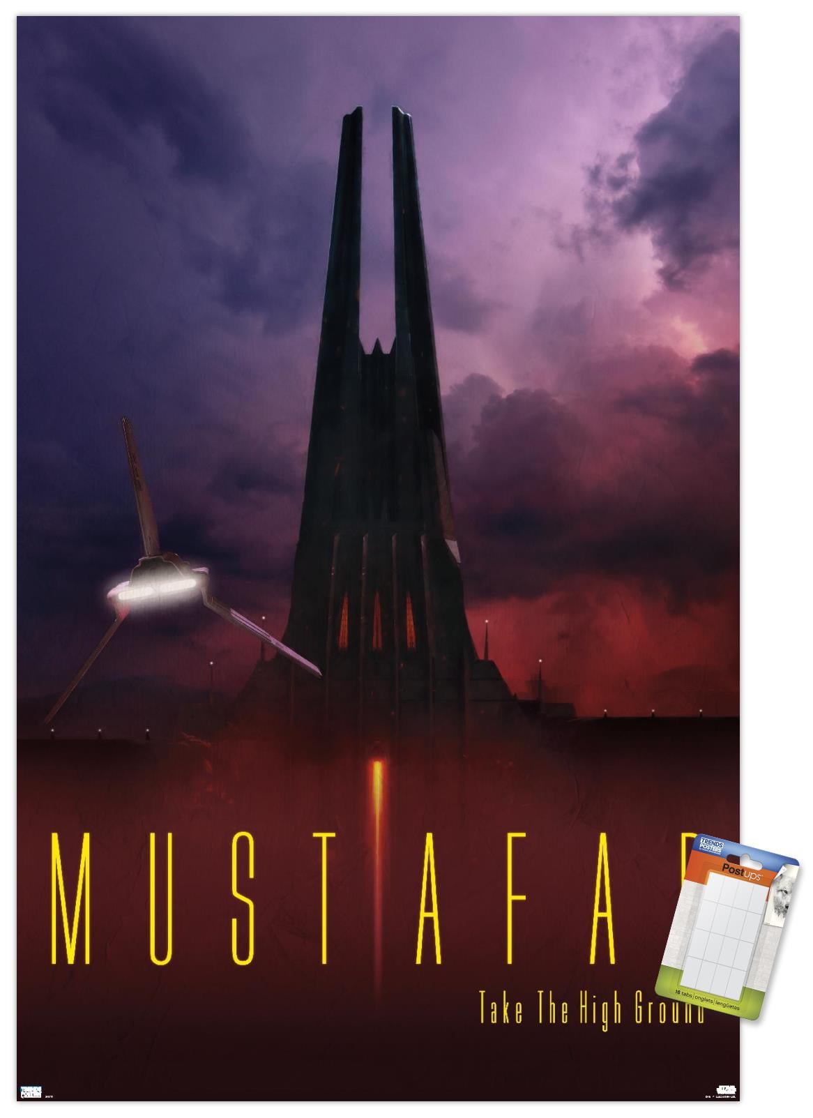Star Wars: Mustafar - Visit Mustafar by Russell Walks 23 Wall Poster ...