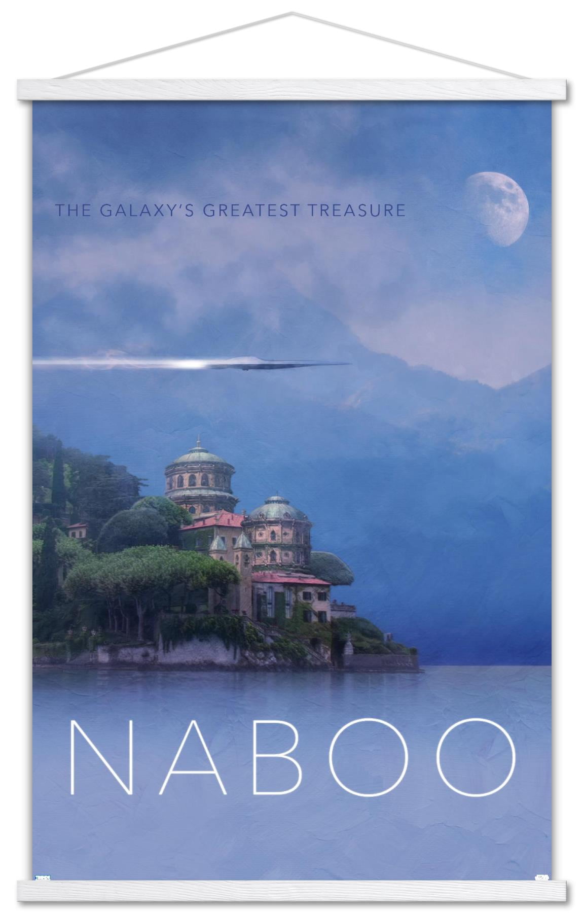 Star Wars: Naboo - Visit Naboo by Russell Walks 23 Wall Poster with ...