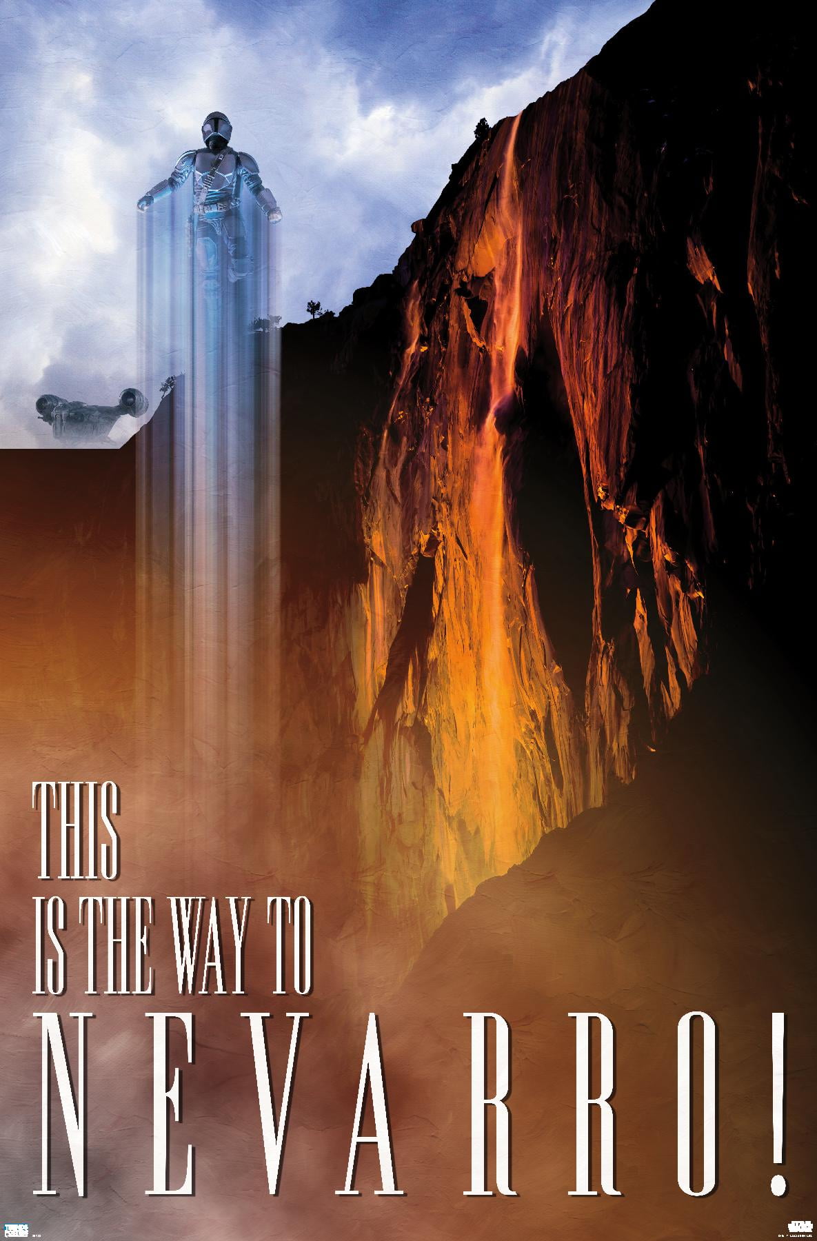 Star Wars: Nevarro - This Is The Way by Russell Walks Wall Poster, 14. ...