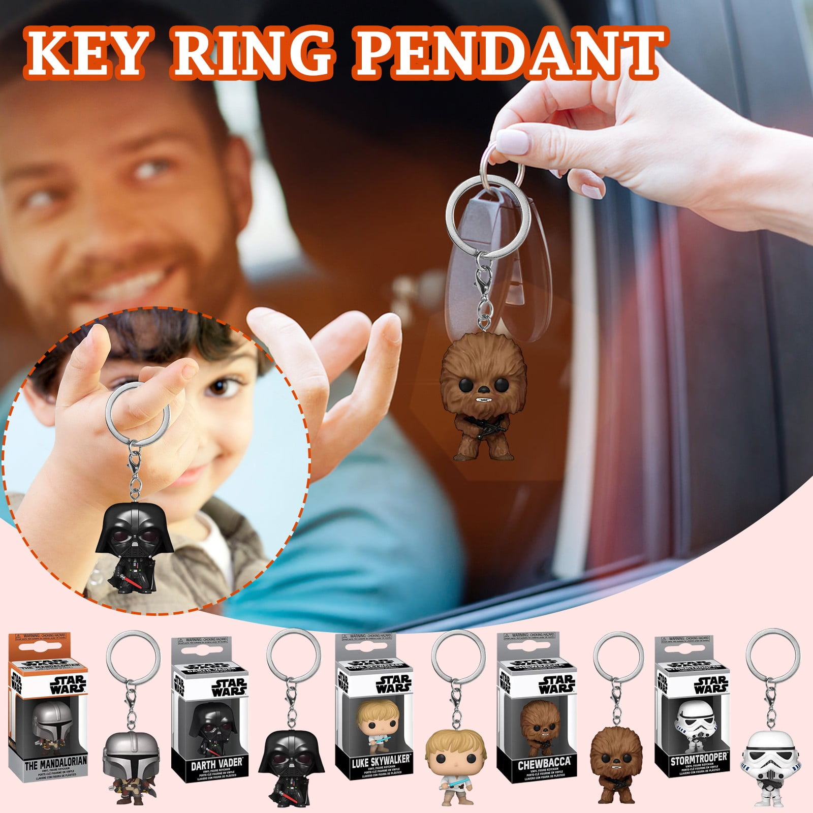 Star --- Wars New Classics - Darth Vader Keychain- Collectable Vinyl ...