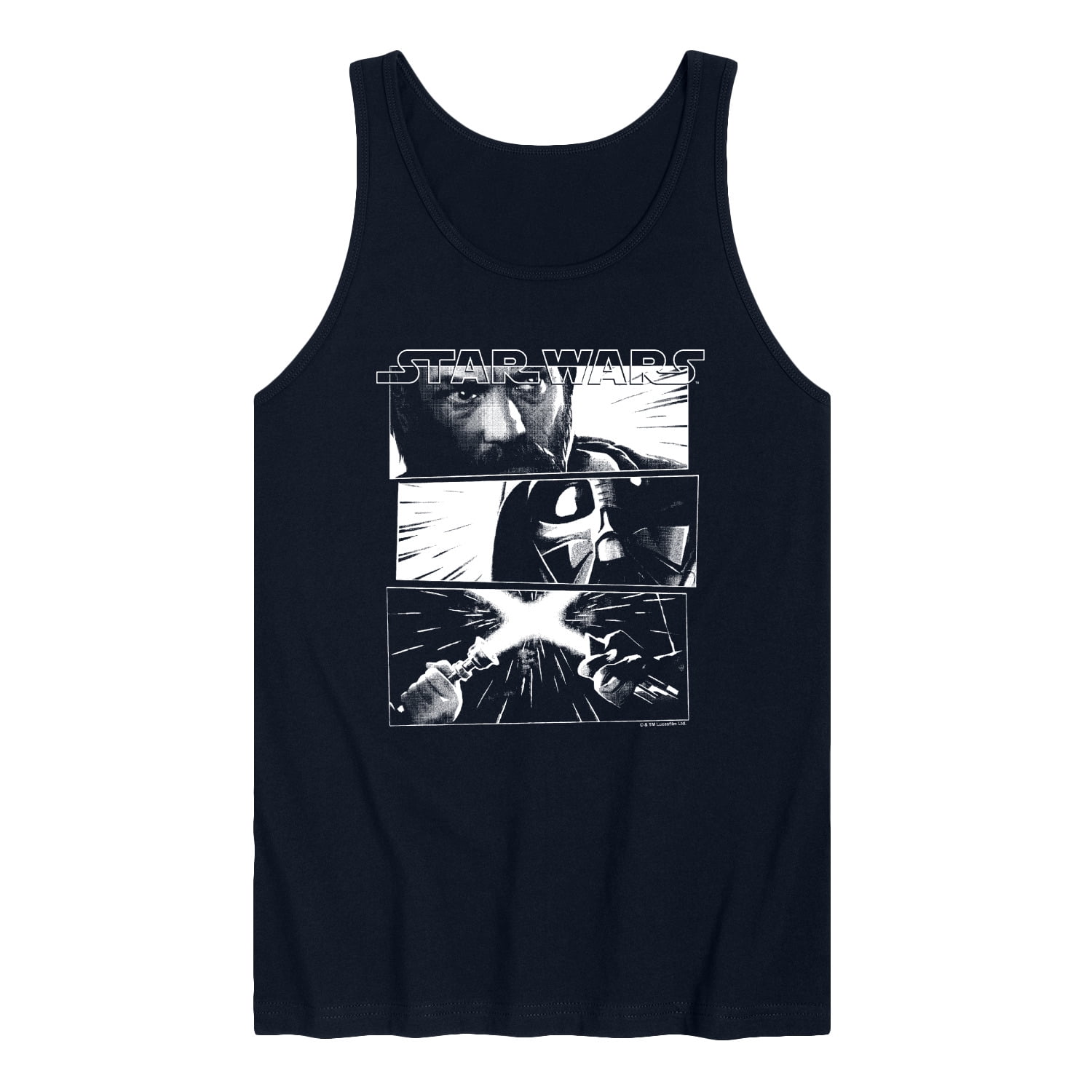 Star Wars - Obi Vader - Men's Sleeveless Graphic Tank - Walmart.com