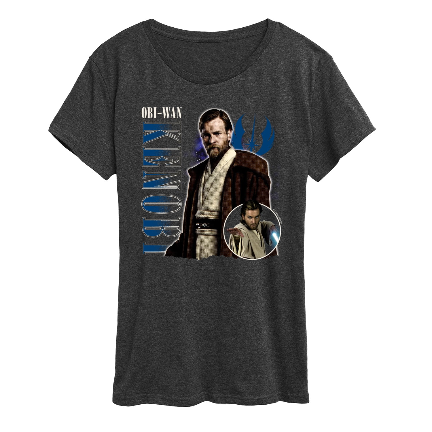 Star Wars - Obi-Wan Kenobi Collage - Women's Short Sleeve Graphic T ...