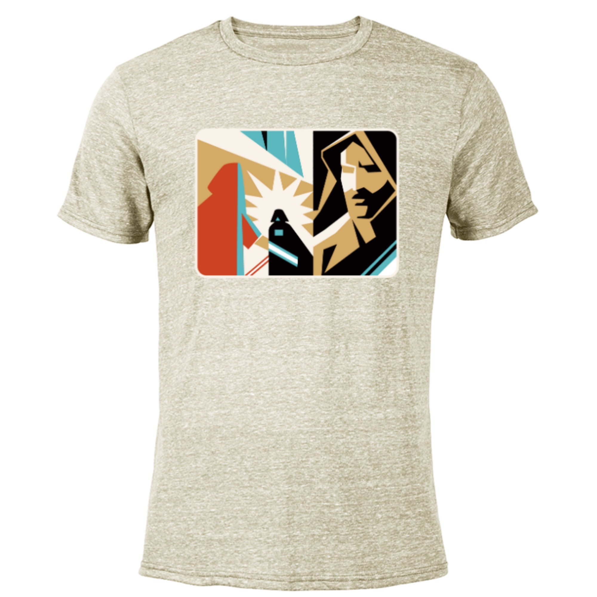 Star Wars Obi-Wan Kenobi Darth Vader Duel Cutout - Short Sleeve Blended ...