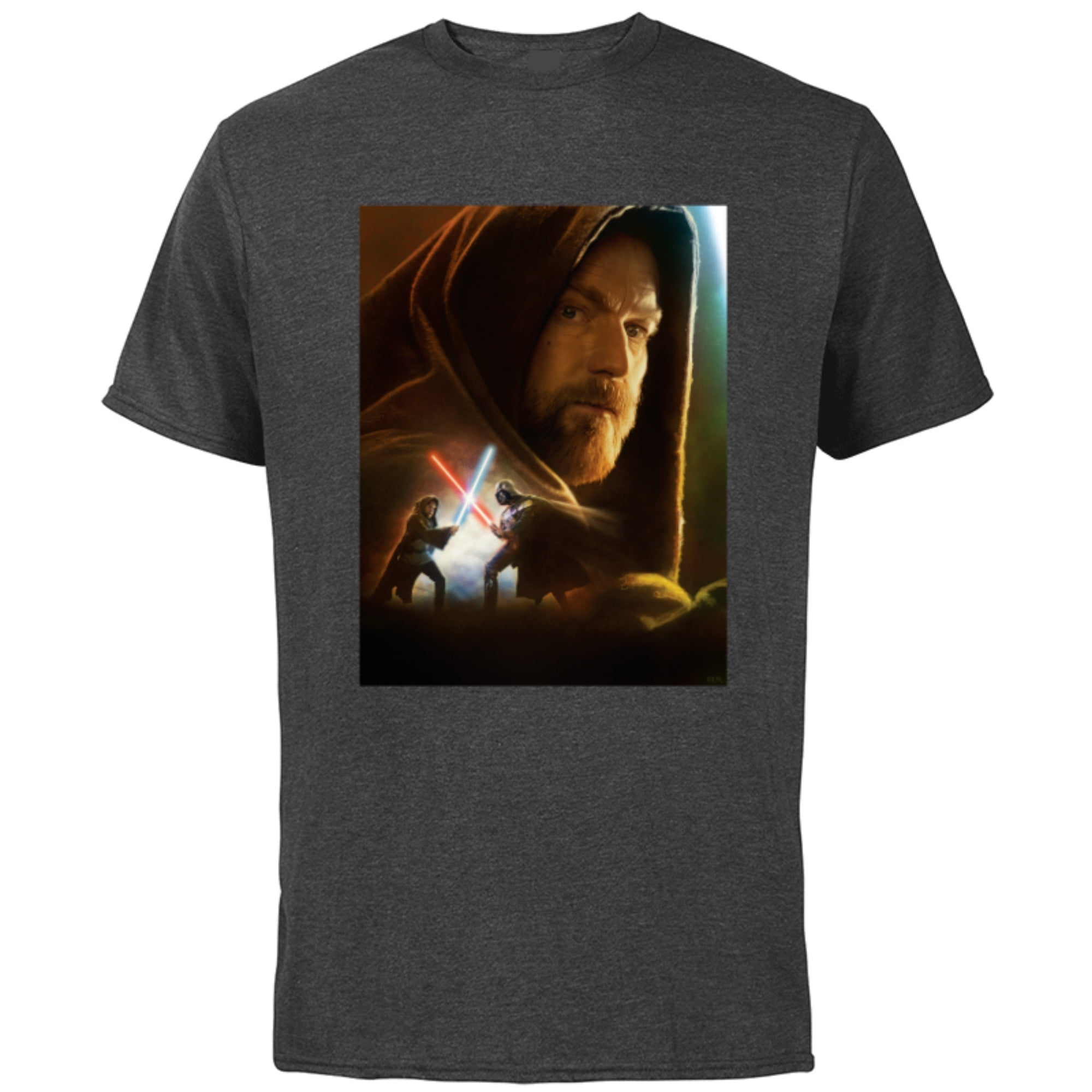 Star Wars Obi-Wan Kenobi Darth Vader Showdown - Short Sleeve Cotton T ...