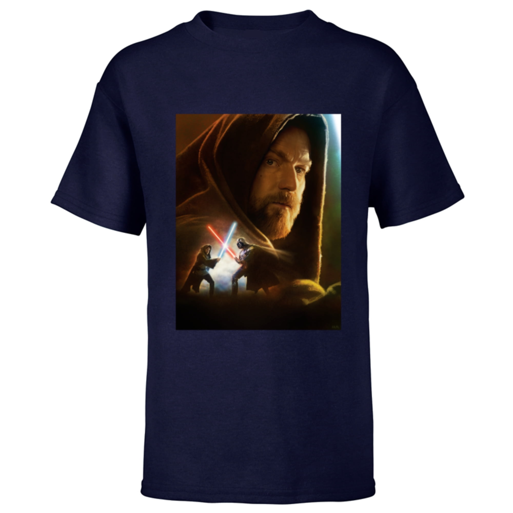Star Wars Obi-Wan Kenobi Darth Vader Showdown - Short Sleeve T-Shirt ...