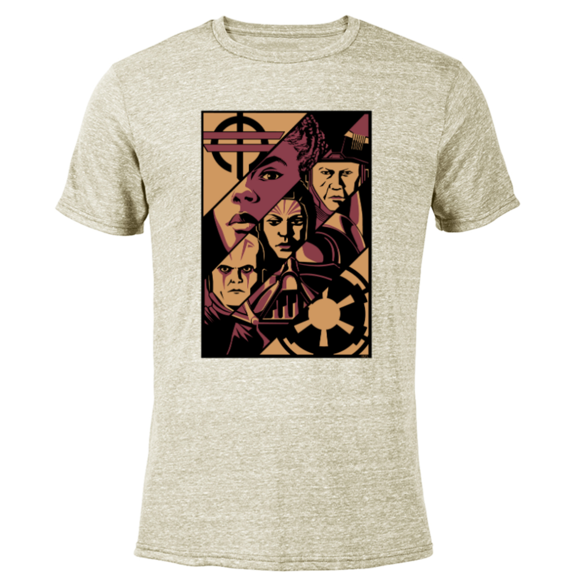 Star Wars Obi-Wan Kenobi Inquisitor Dark Side - Short Sleeve Blended T ...