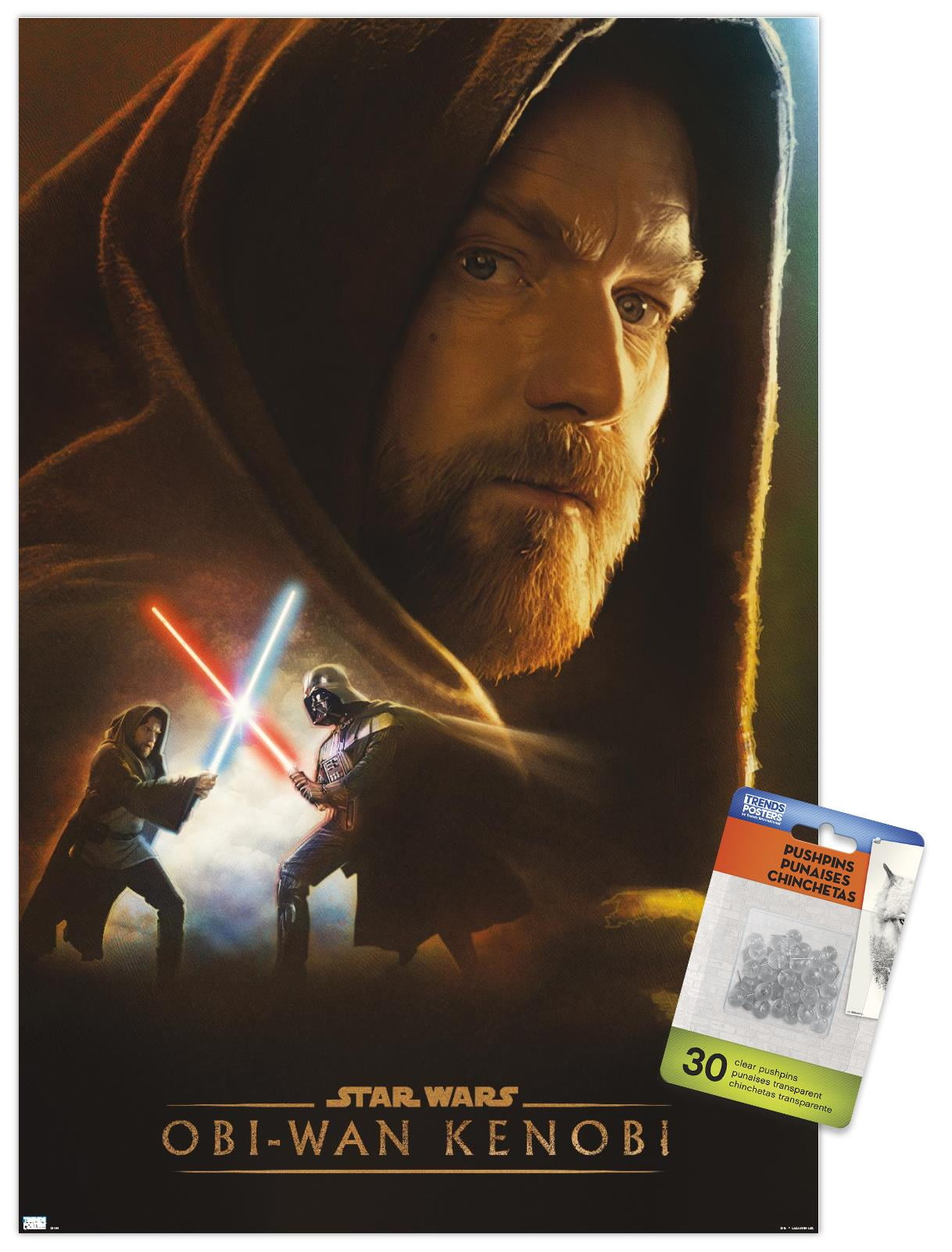 Star Wars: Obi-Wan Kenobi - Obi-Wan Collage Wall Poster with Push Pins ...