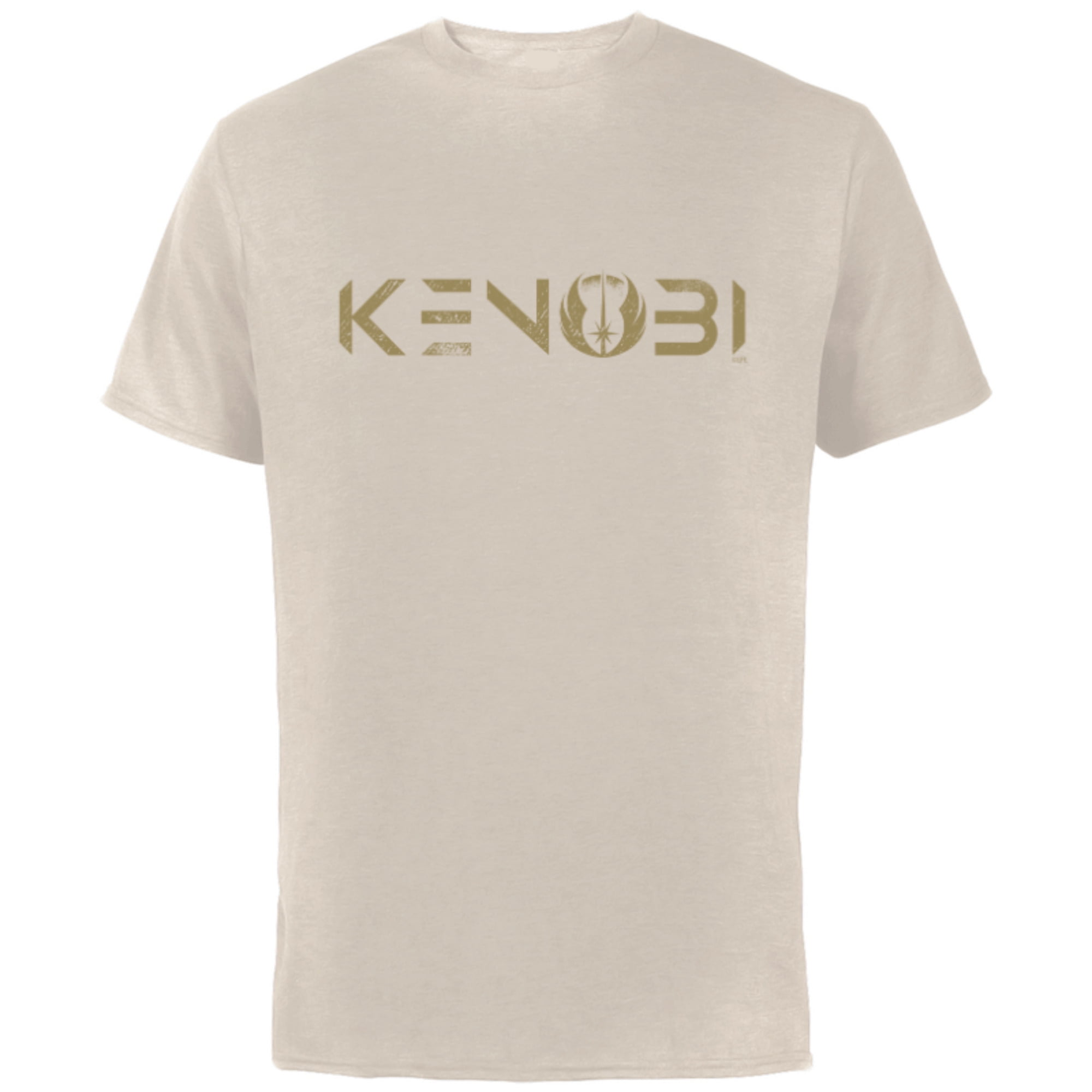 Star Wars Obi-Wan Kenobi Series Logo - Short Sleeve Cotton T-Shirt for ...