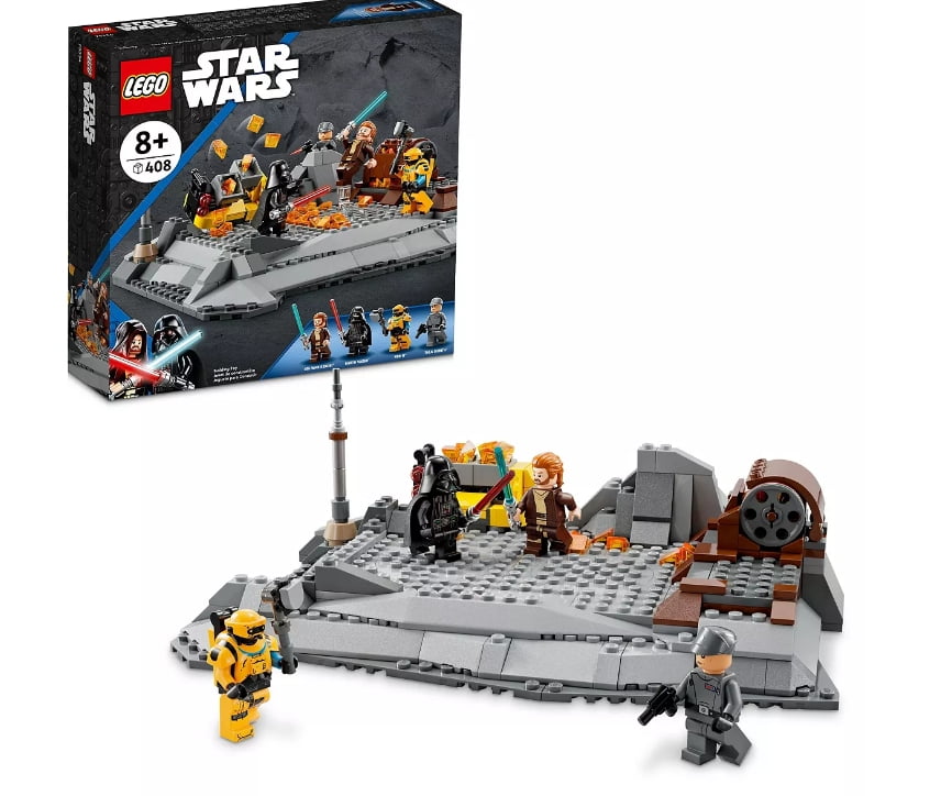 Star Wars Obi-Wan Kenobi vs. Darth Vader 75334 Building Set, 408 Pieces ...