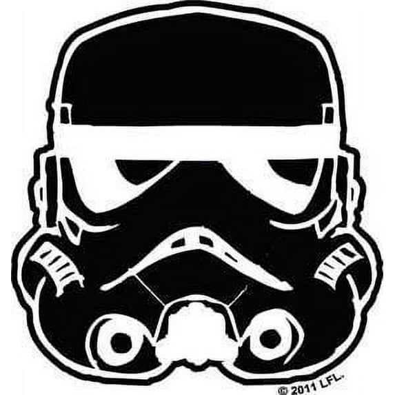 Star Wars Officially Licensed: Storm Trooper Rub on Decorative Sticker ...