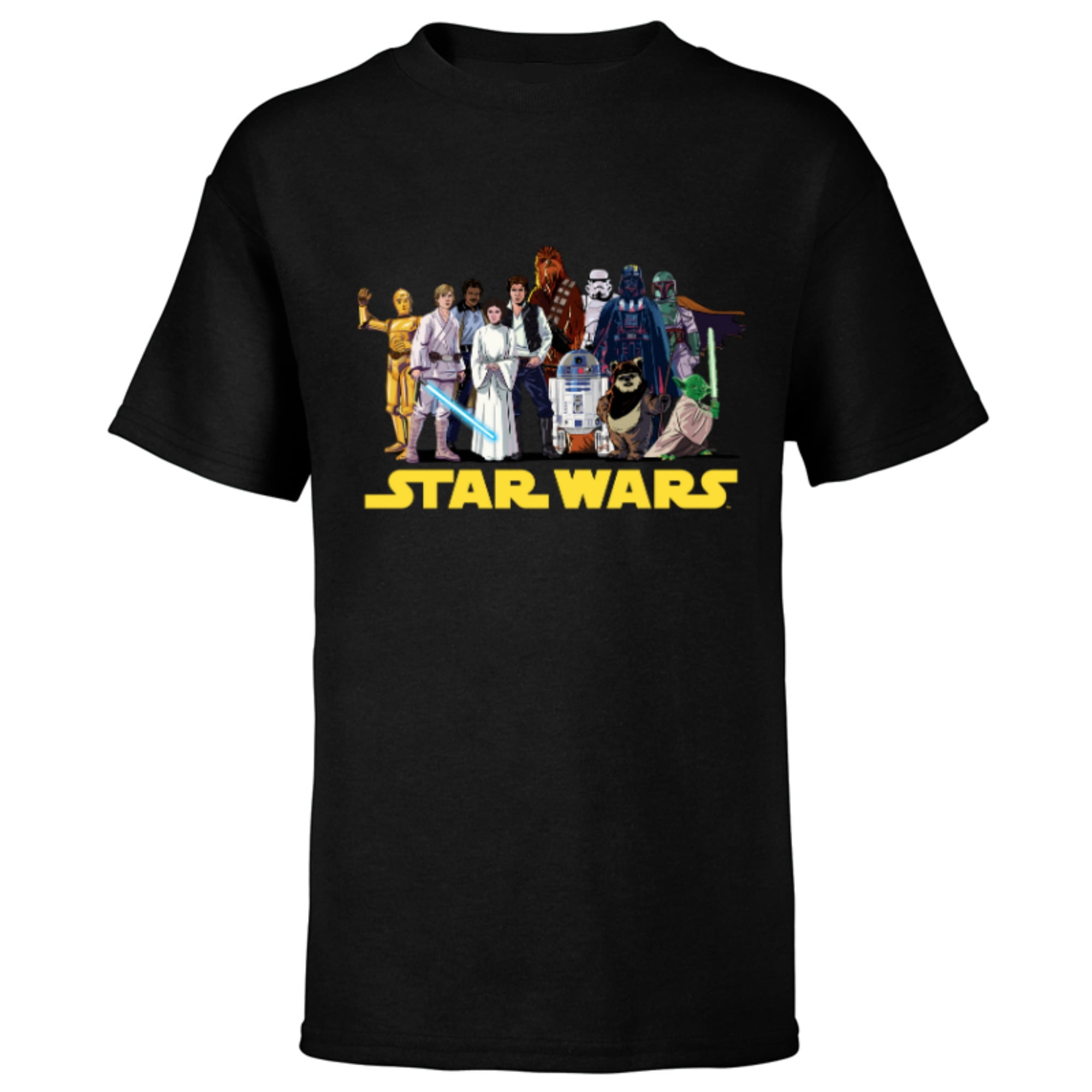 Star Wars Original Trilogy Character Group Matching - Short Sleeve T ...