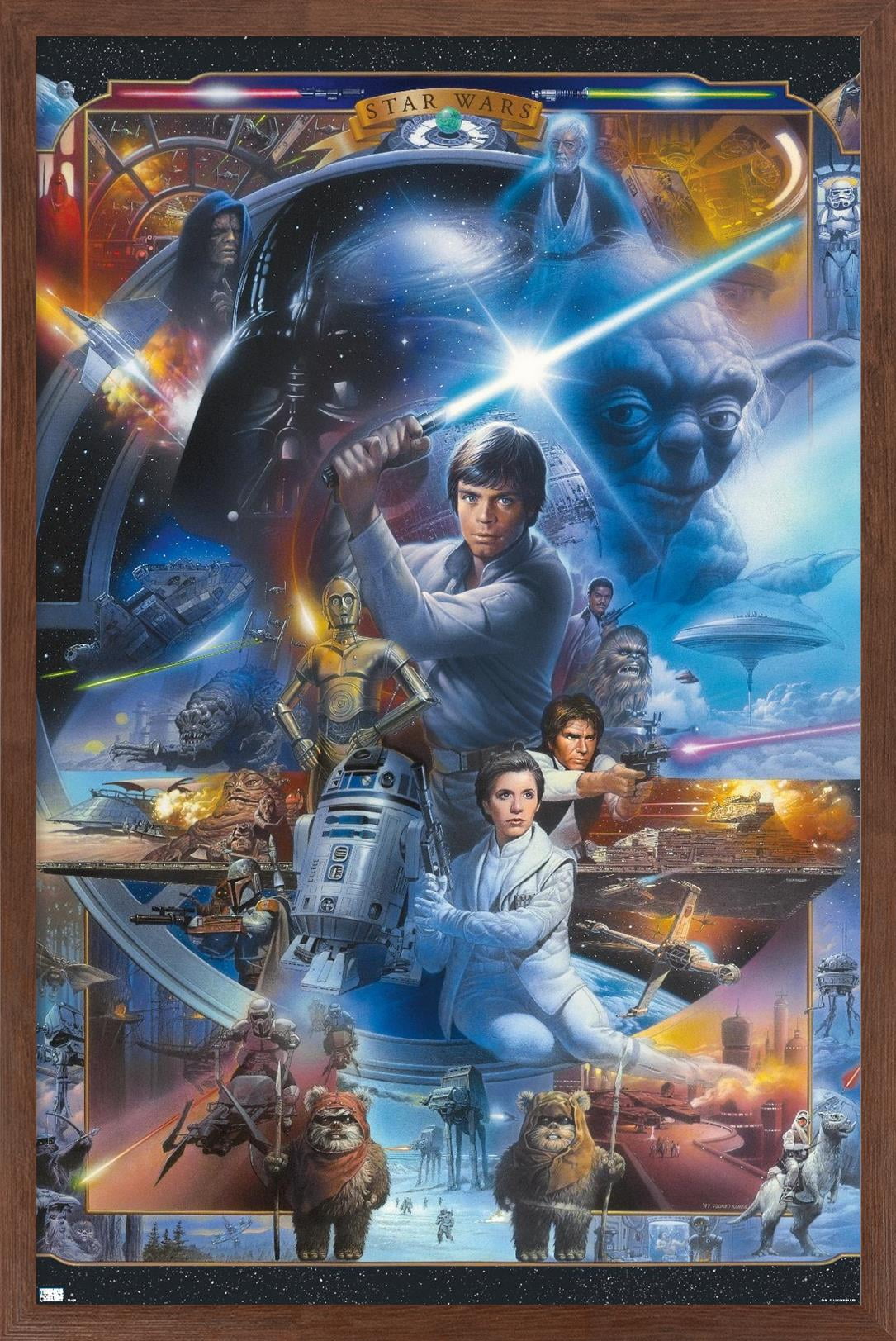 Star Wars Framed Poster