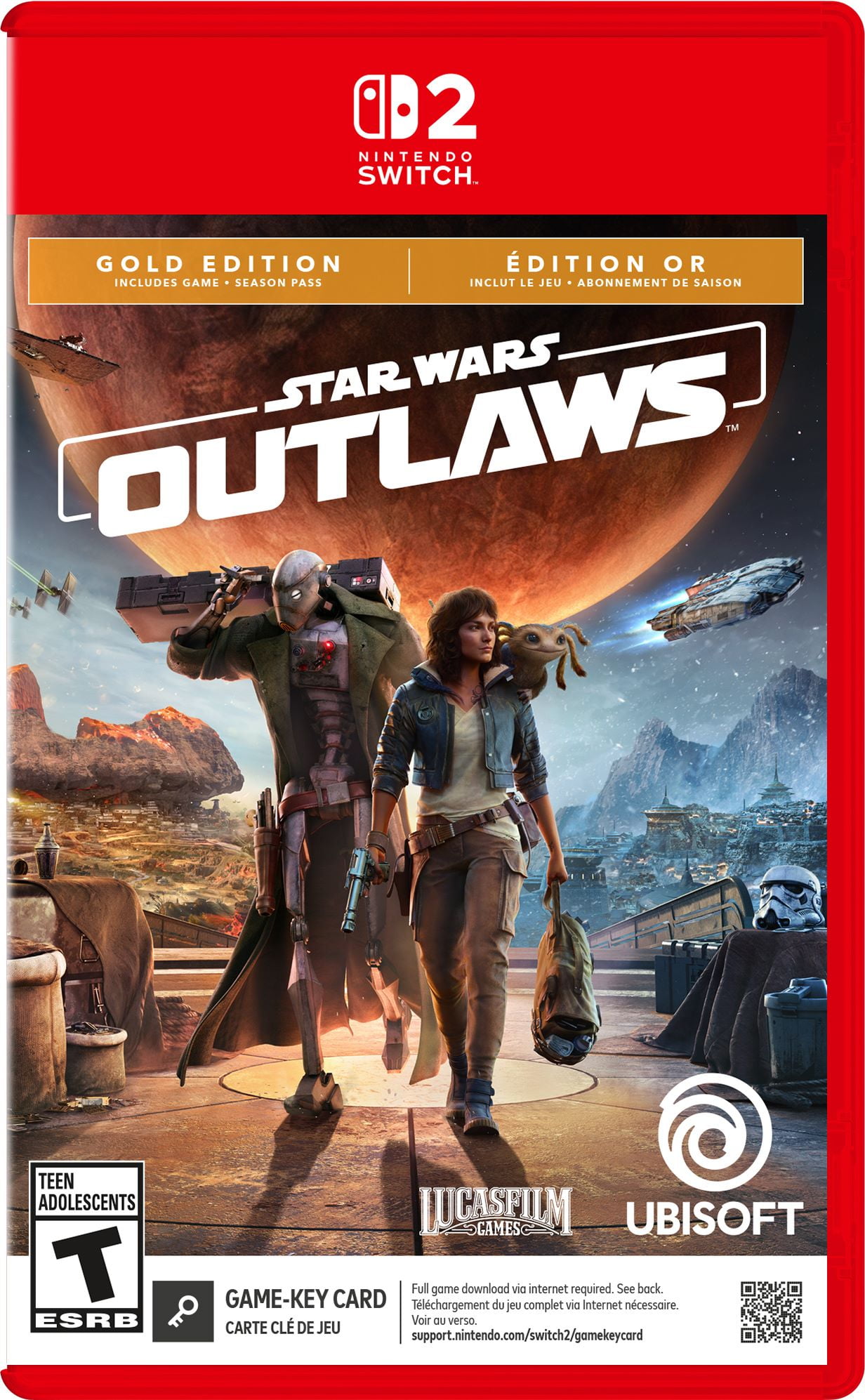 Star Wars Outlaws GOLD Edition, Nintendo Switch 2 - Walmart.com