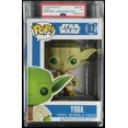 Star Wars, PSA Graded 8.5 NM-MT+, Yoda Collectible Vinyl Figure #02 ...